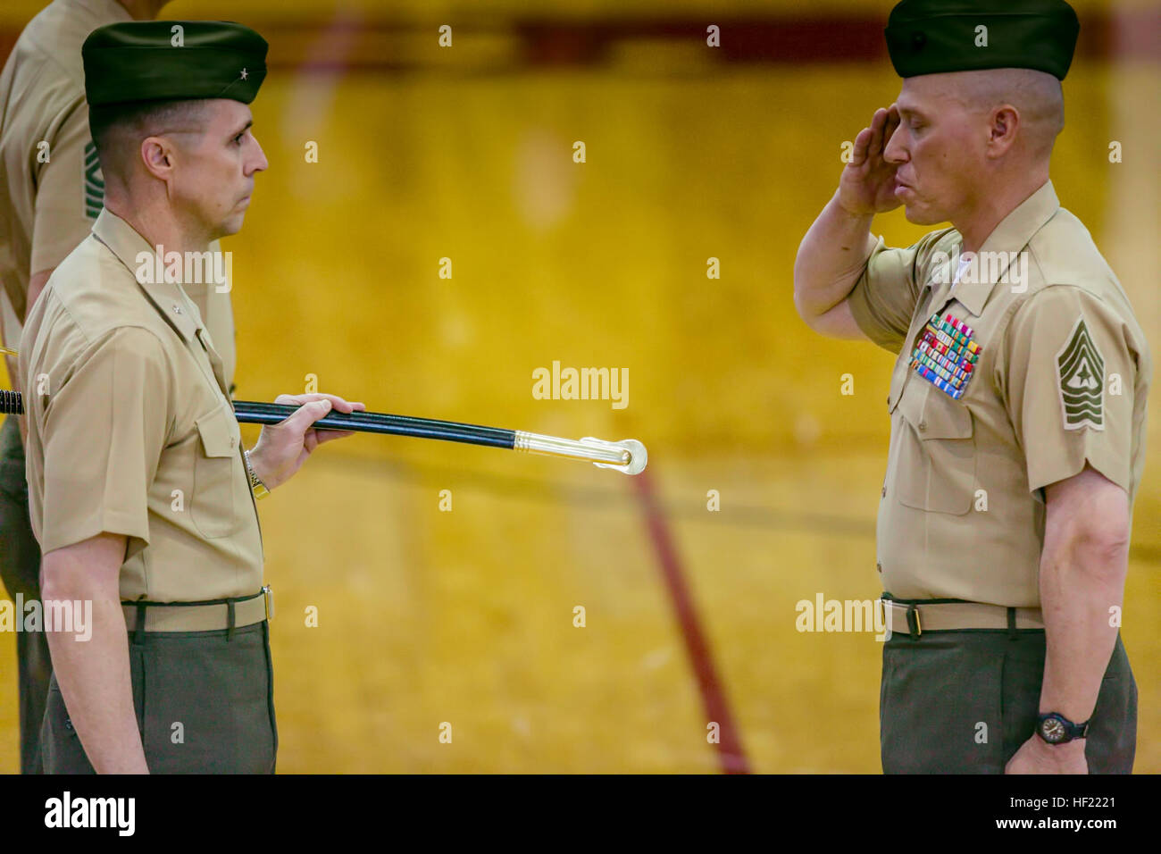Sgt. Maj. Paul Berry, the incoming sergeant major of Marine Corps ...