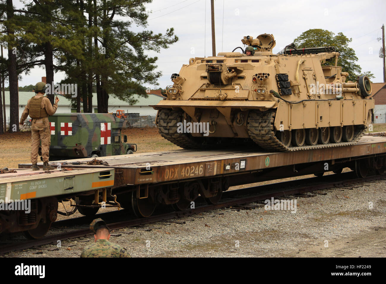 M88a2 hercules recovery vehicle hi-res stock photography and images - Alamy