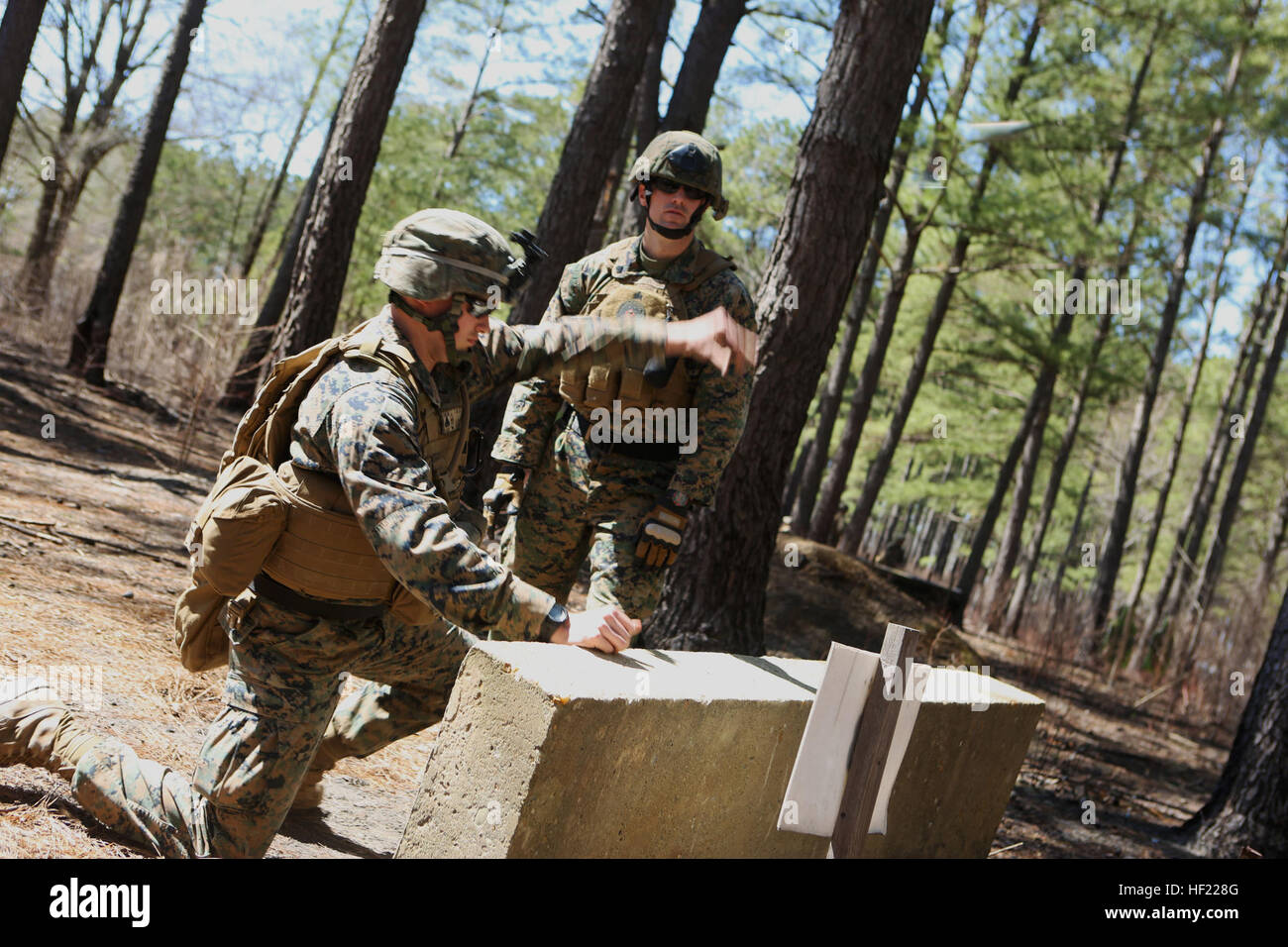 Corporal Thomas J. Johnson, a vehicle commander with Anti-Tank Platoon ...