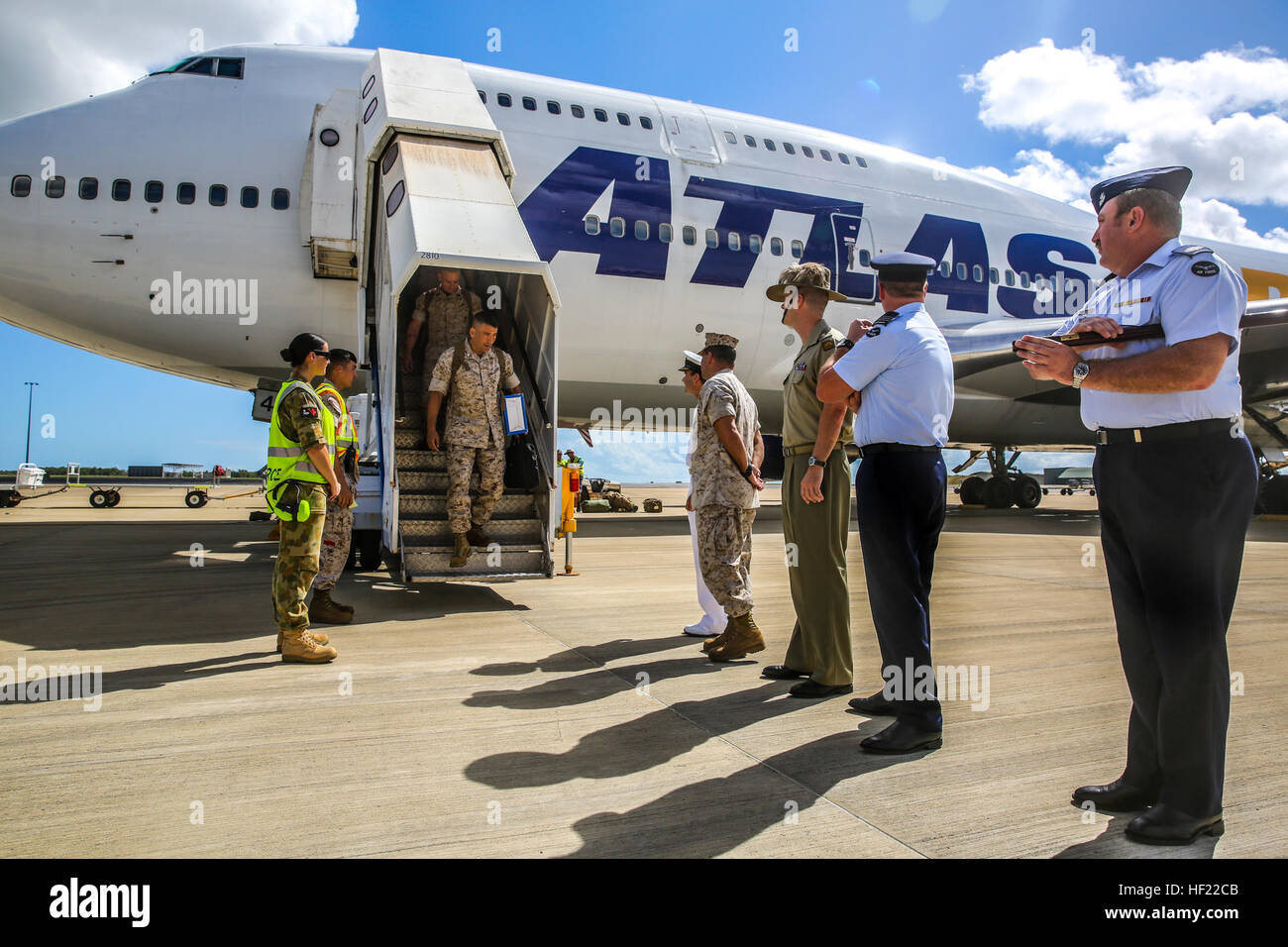 Lt. Col. Keven Matthews, commanding officer, Marine Rotational Force ...