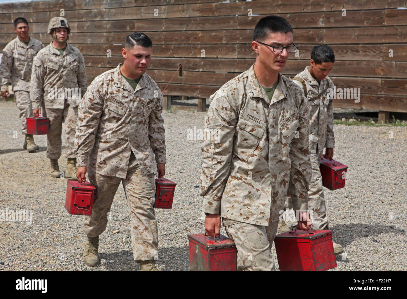 Marines with Motor Transportation Company, Combat Logistics Battalion 5 ...