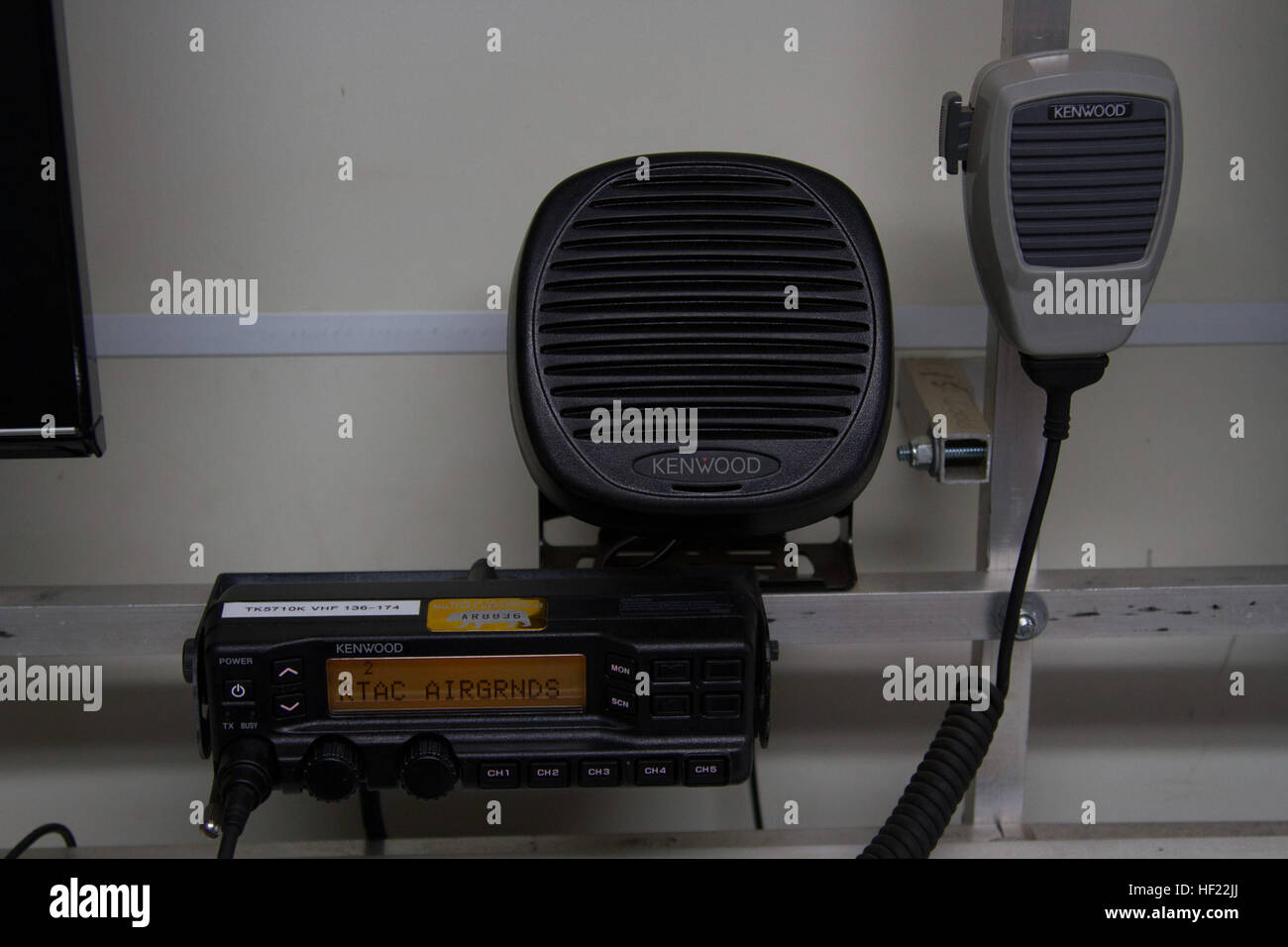 Thisis a radio set in a KA-1 mobile tactical operations center ...