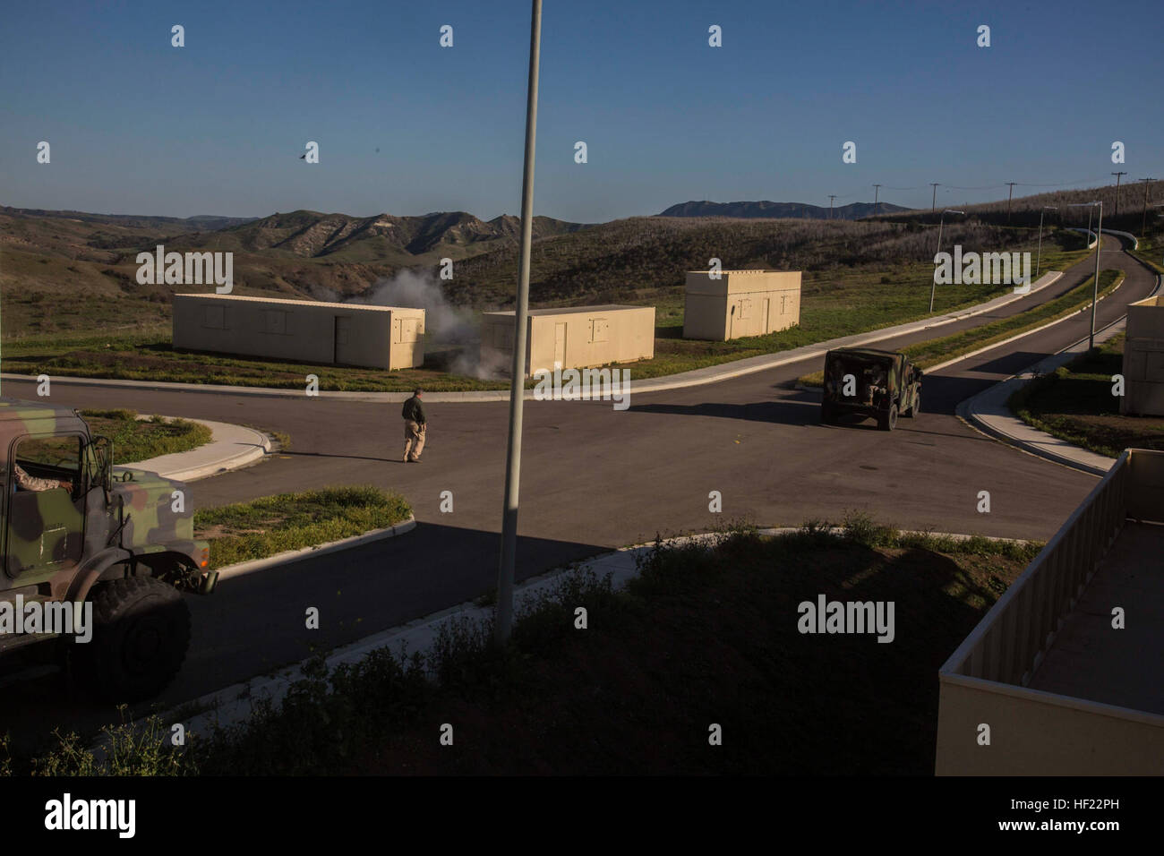 U.S. Marines with 9th Communication Battalion, I Marine Expeditionary ...