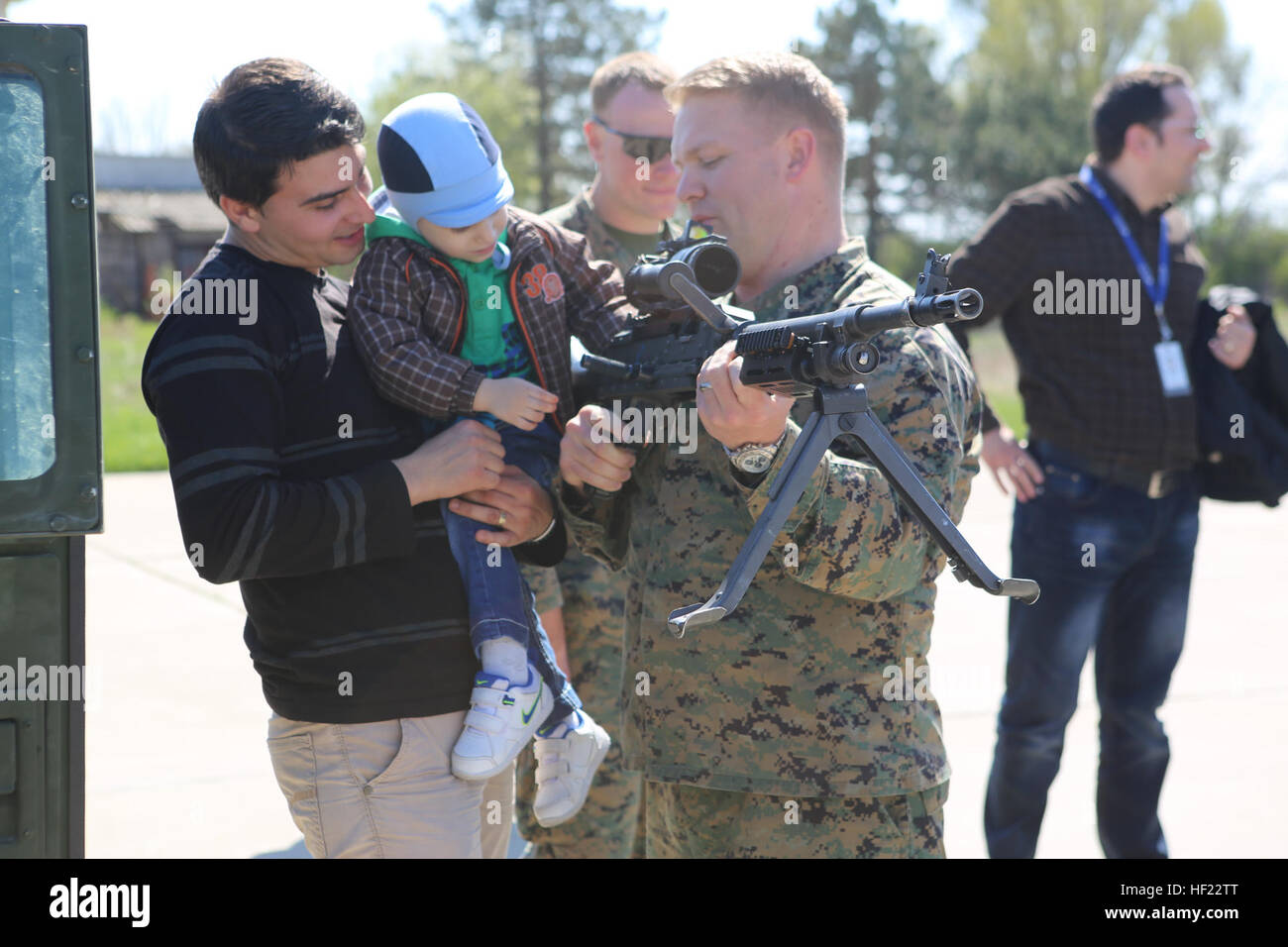 U.S. Navy Lt. Jim Rutan, a member of Black Sea Rotational Force 14 from ...