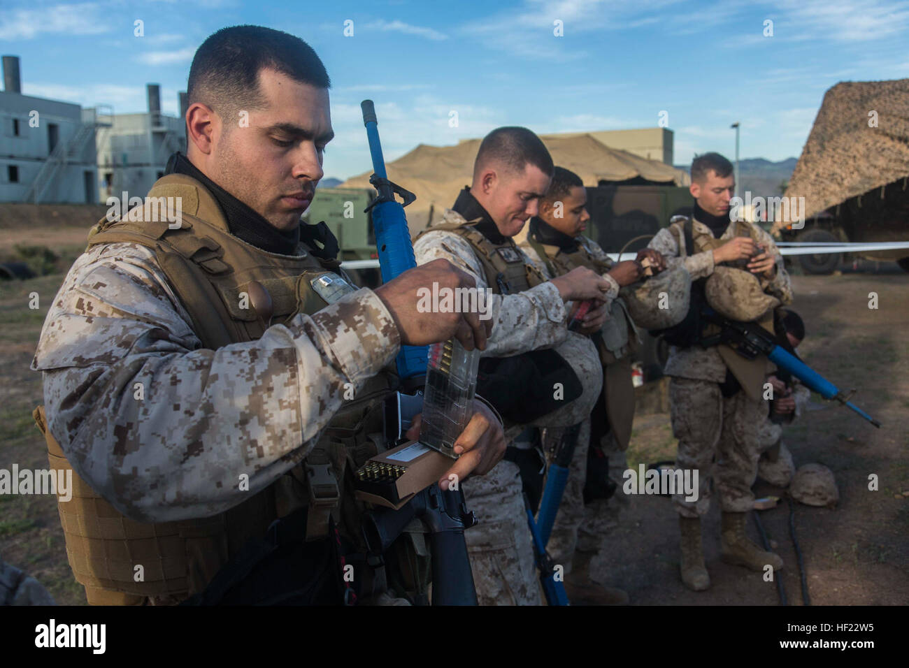 U.S. Marines with 9th Communication Battalion, I Marine Expeditionary ...