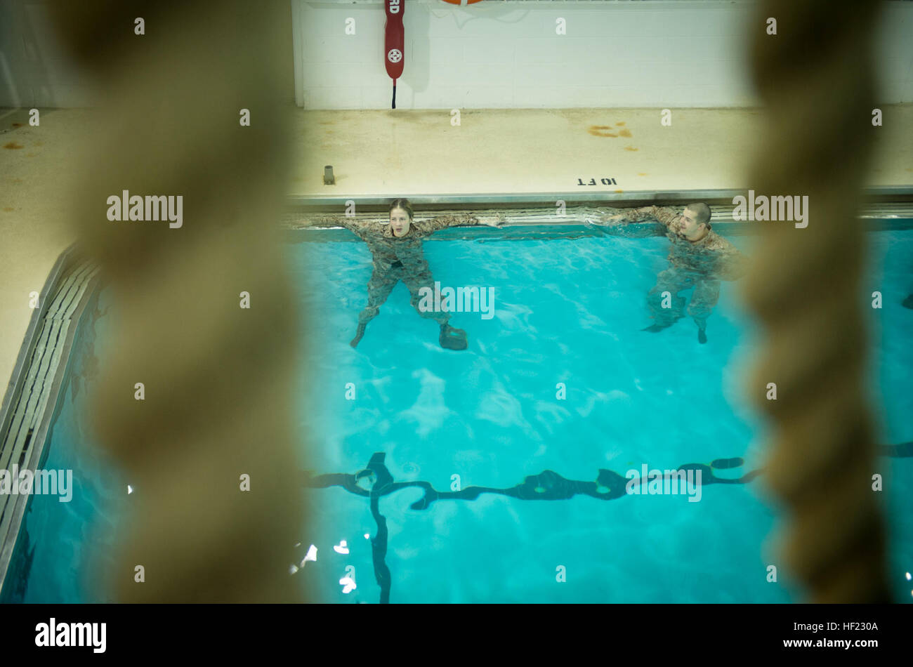 Cpl. Kathryn Bynum and Lance Cpl. Ricky Gomez with Marine Corps Base ...