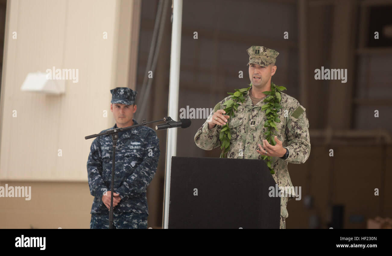 Lieutenant John Daly, Officer in Charge of contruction Naval Facilities ...
