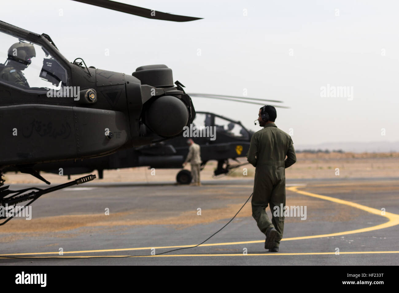 Royal Saudi Land Forces (RSLF) personnel from 1st Battalion, 3rd ...