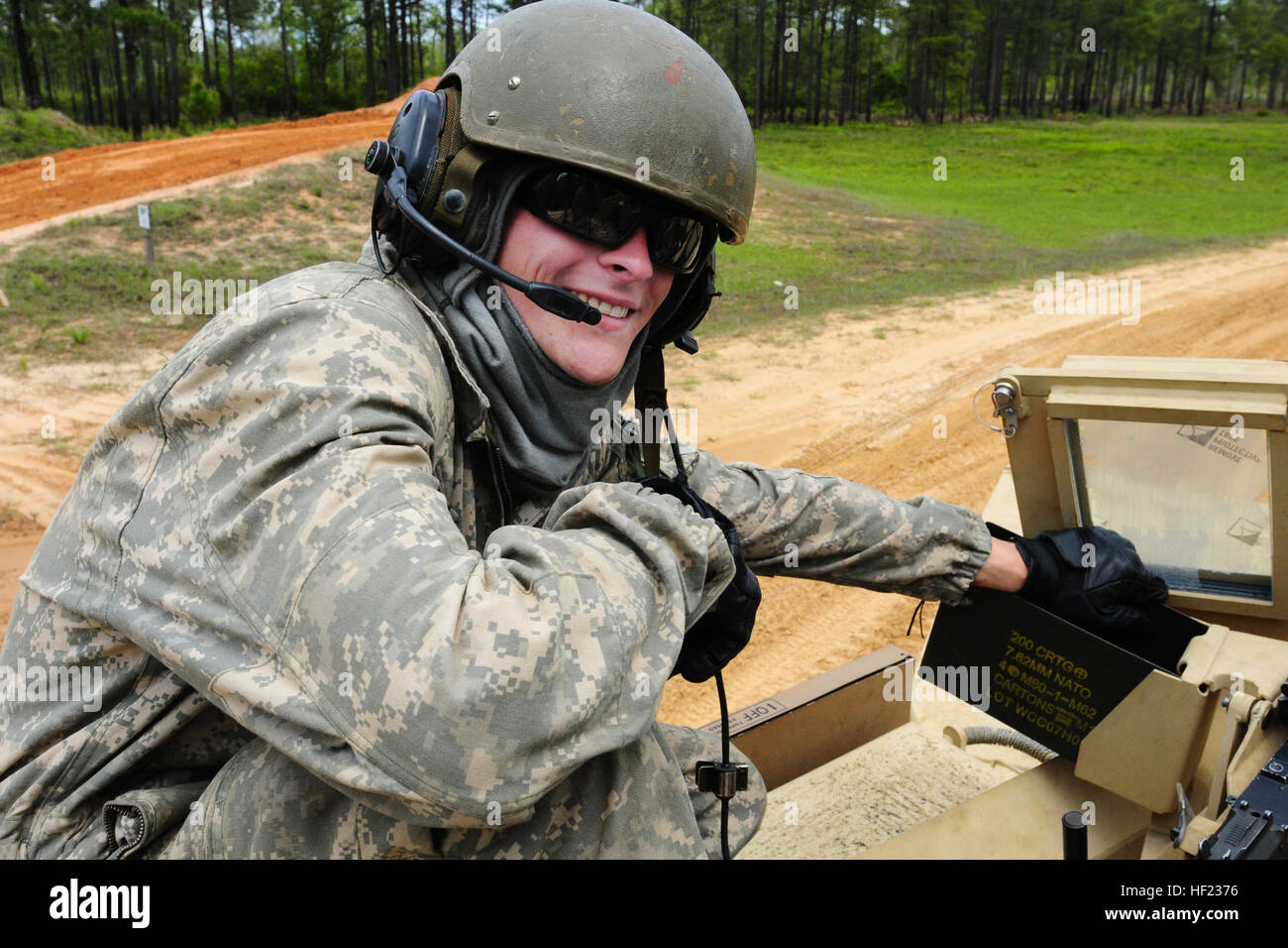 U.S. Army Spc. Nicholas Brown, an armor crewman with Charlie Company, 1 ...