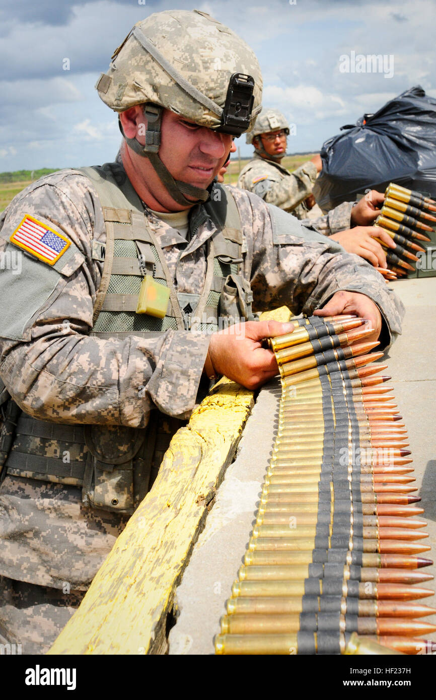 U. S. Army Staff Sgt. Russell Williams, an armor crewman for Charlie ...
