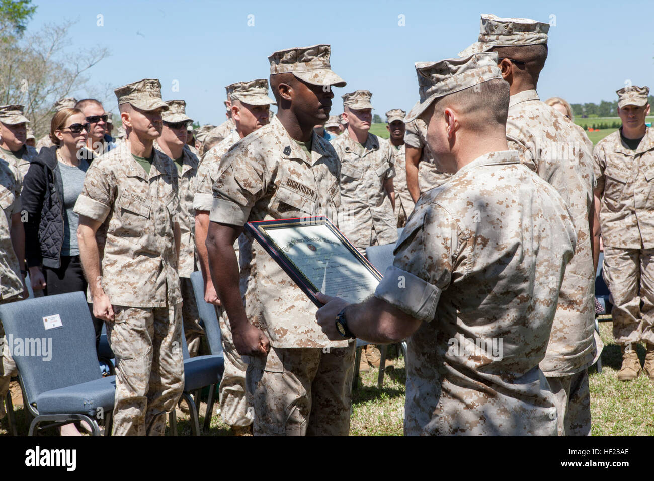 Sergeant infantry stands in hi-res stock photography and images - Alamy