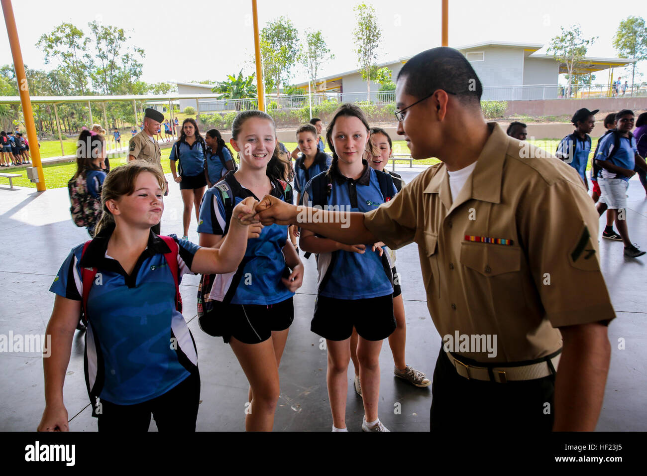 Lance Cpl. Misael Comacho-Perez, postal clerk with Forward Coordination ...