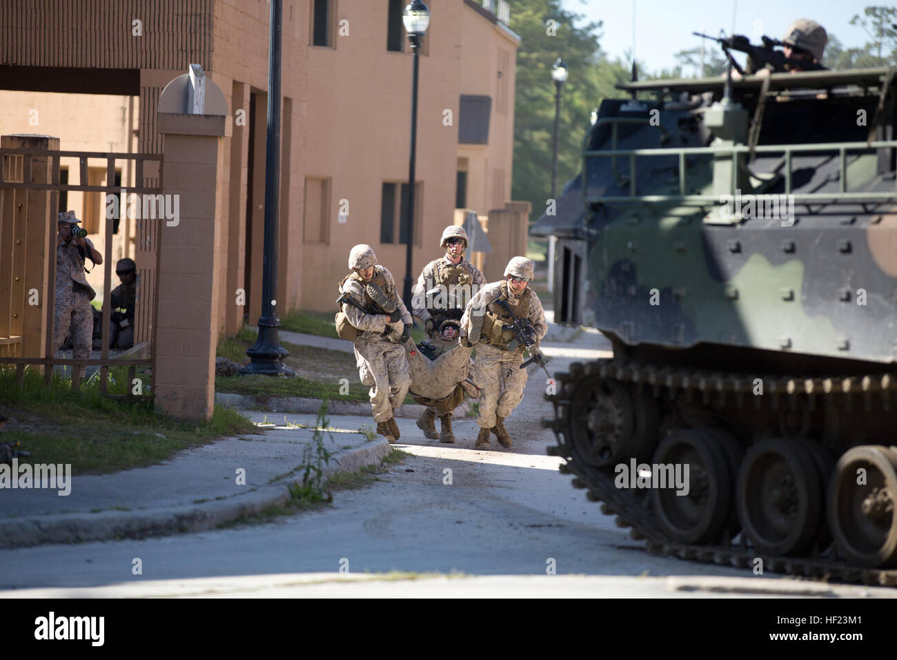 U.S. Marines with Fox Company, 2nd Battalion, 6th Marine Regiment, 2nd ...