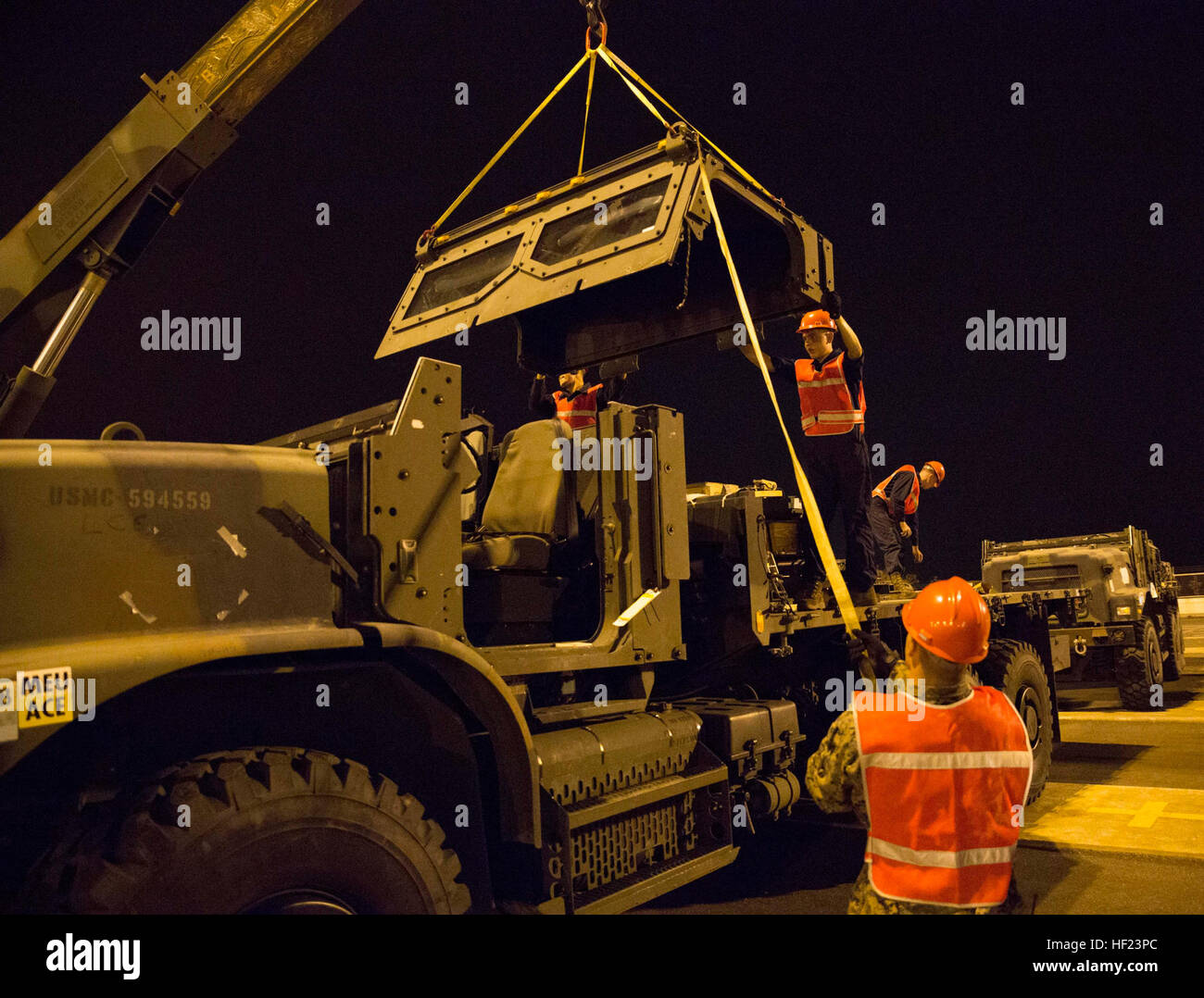 Marines assigned to 3rd Maintenance Battalion, Combat Logistics ...