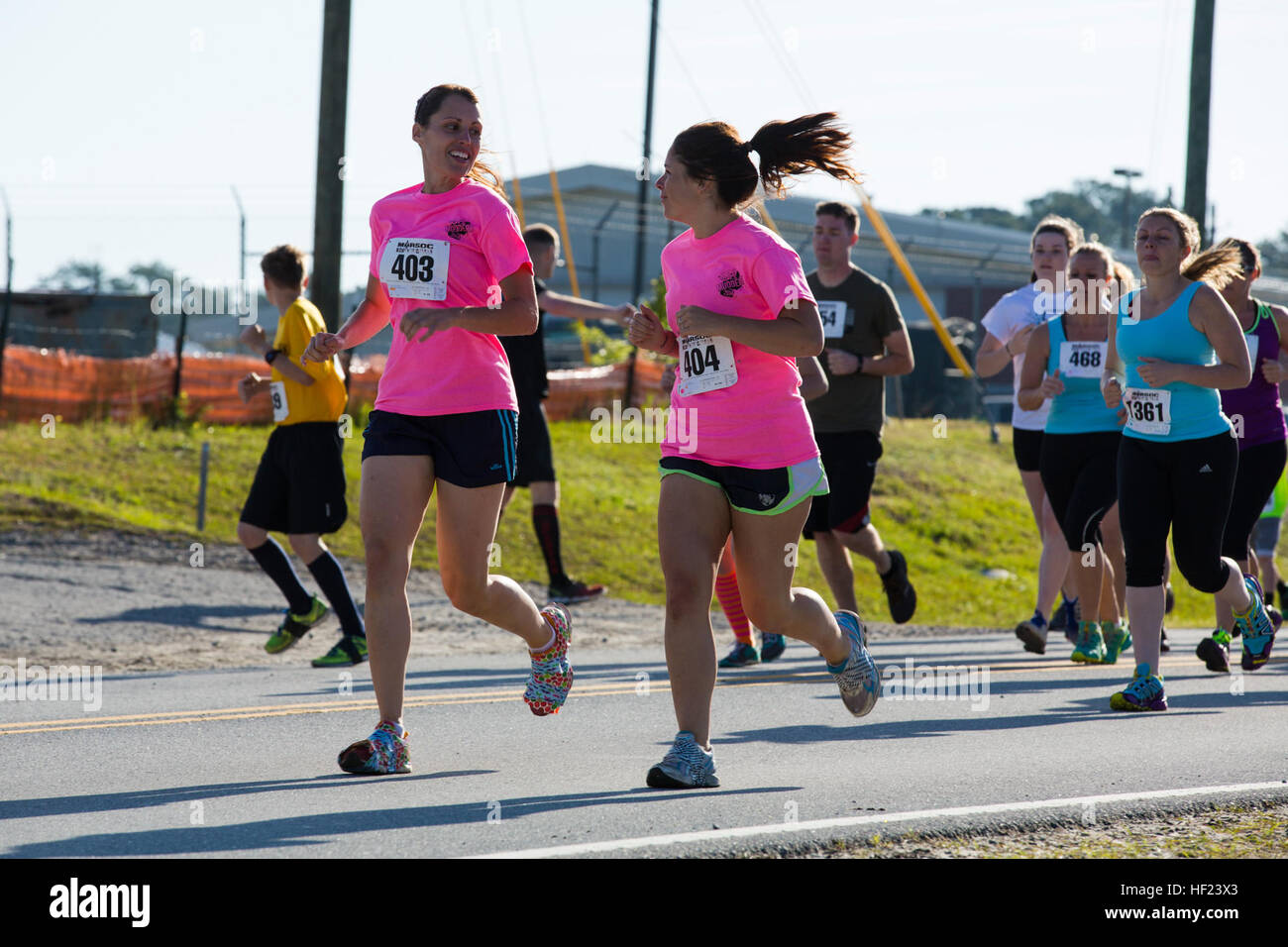 Running enthusiasts converged on Stone Bay for the MARSOC Mud, Sweat ...