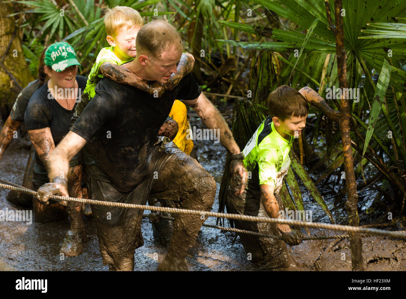 Running enthusiasts converged on Stone Bay for the MARSOC Mud, Sweat ...