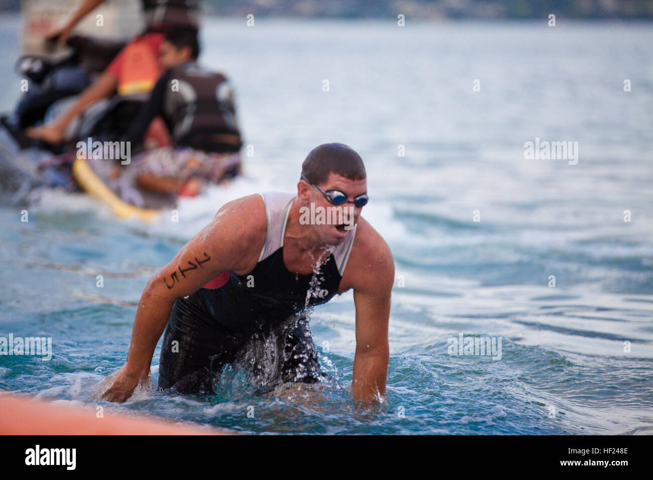 Brook Nottage, a Kaneohe resident, emerges as the first contestant to ...