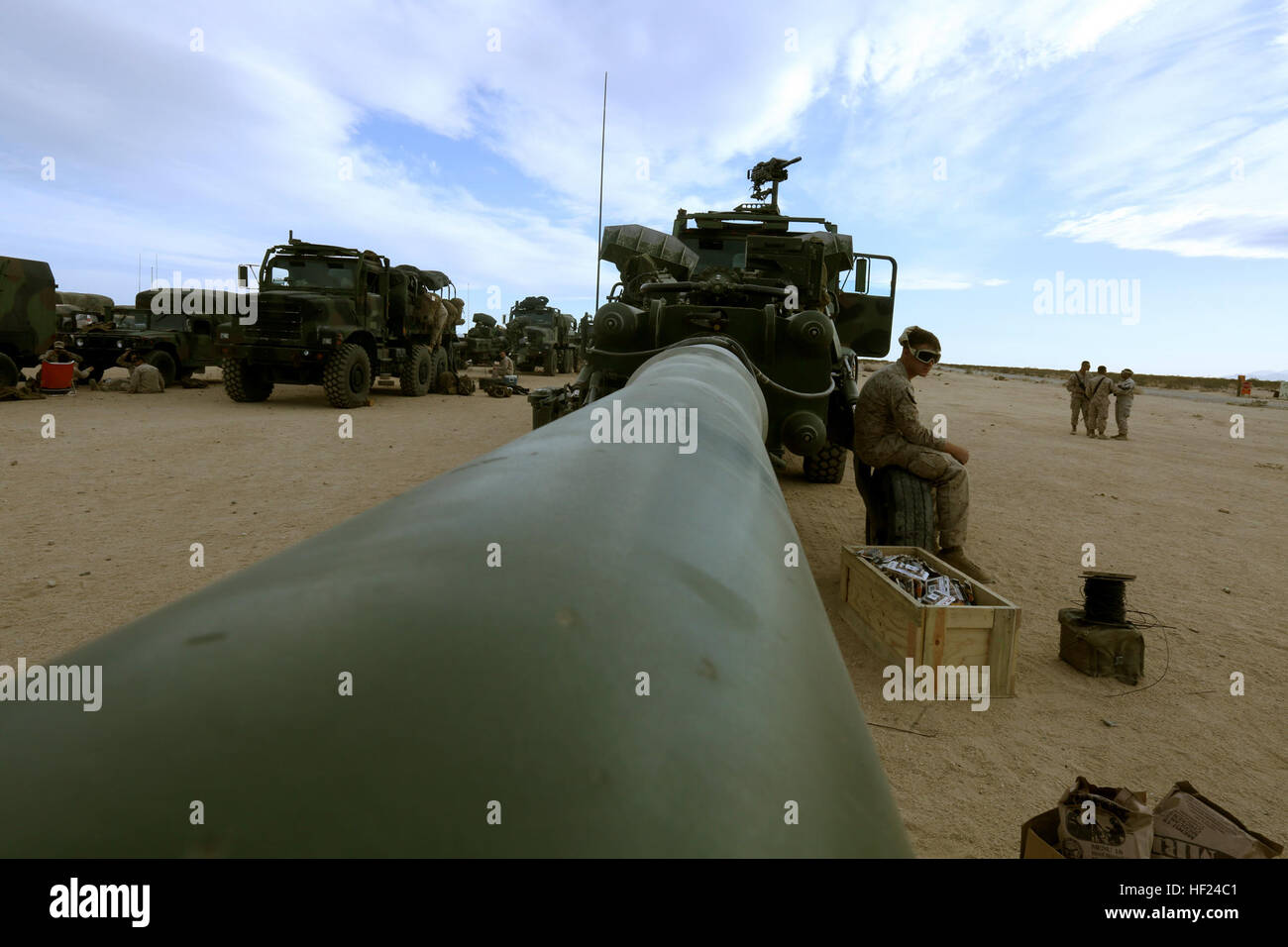 Marine artilleryman hi-res stock photography and images - Alamy