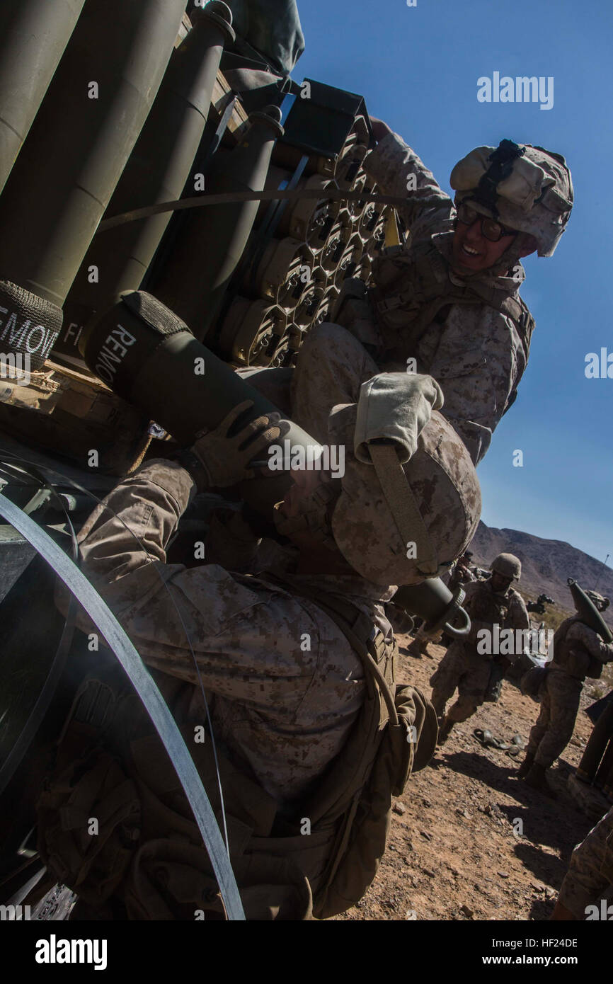 U.S. Marines with India Battery, 1st Battalion, 11th Marine Regiment ...