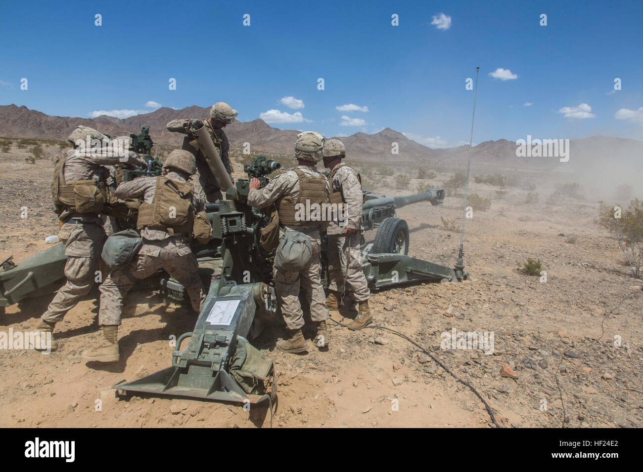 U.S. Marines with India Battery, 1st Battalion, 11th Marine Regiment ...