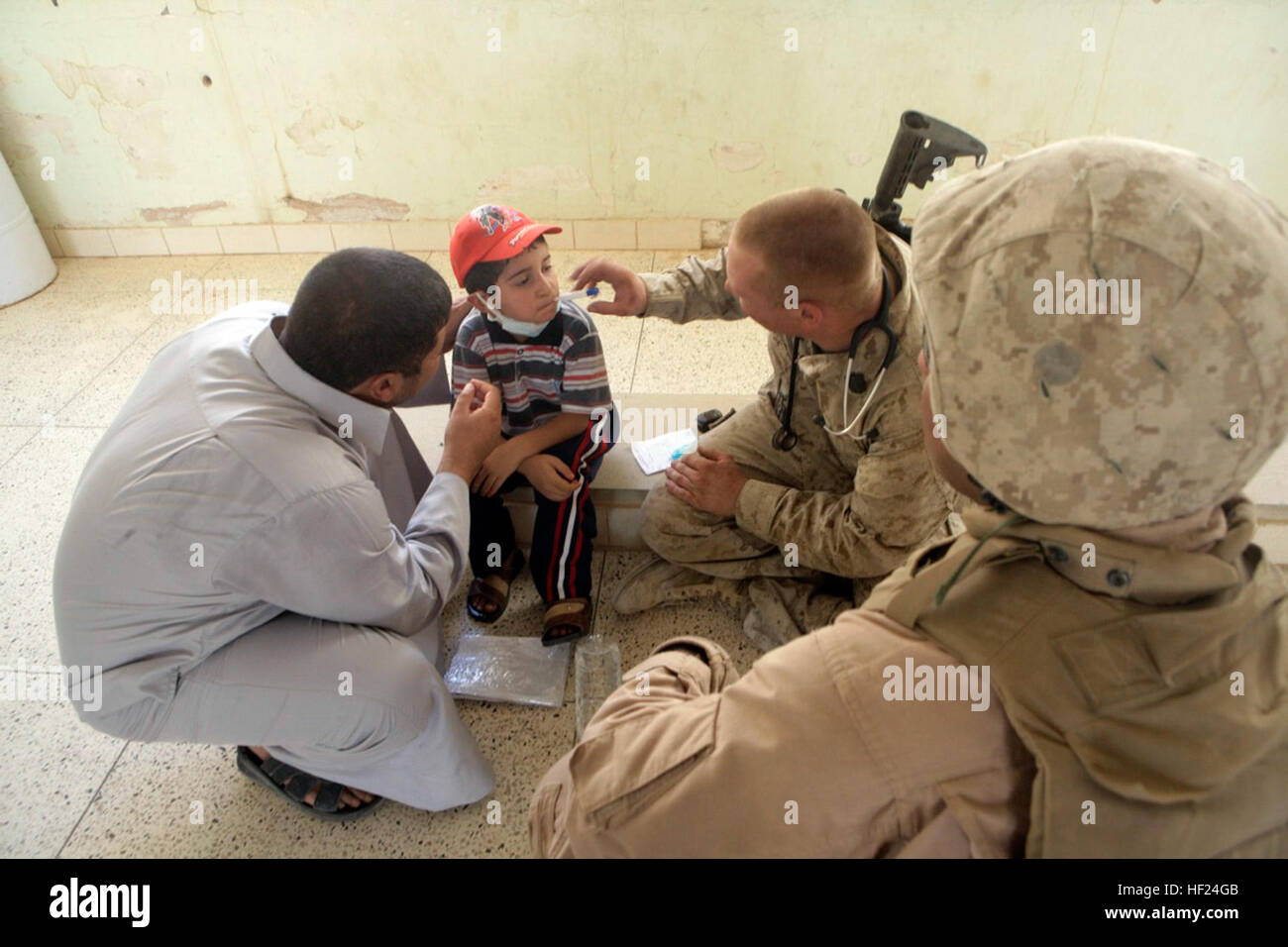 080723-M-0252M-072 AKASHAT, Iraq (July 23, 2008) Hospital Corpsman 2nd ...