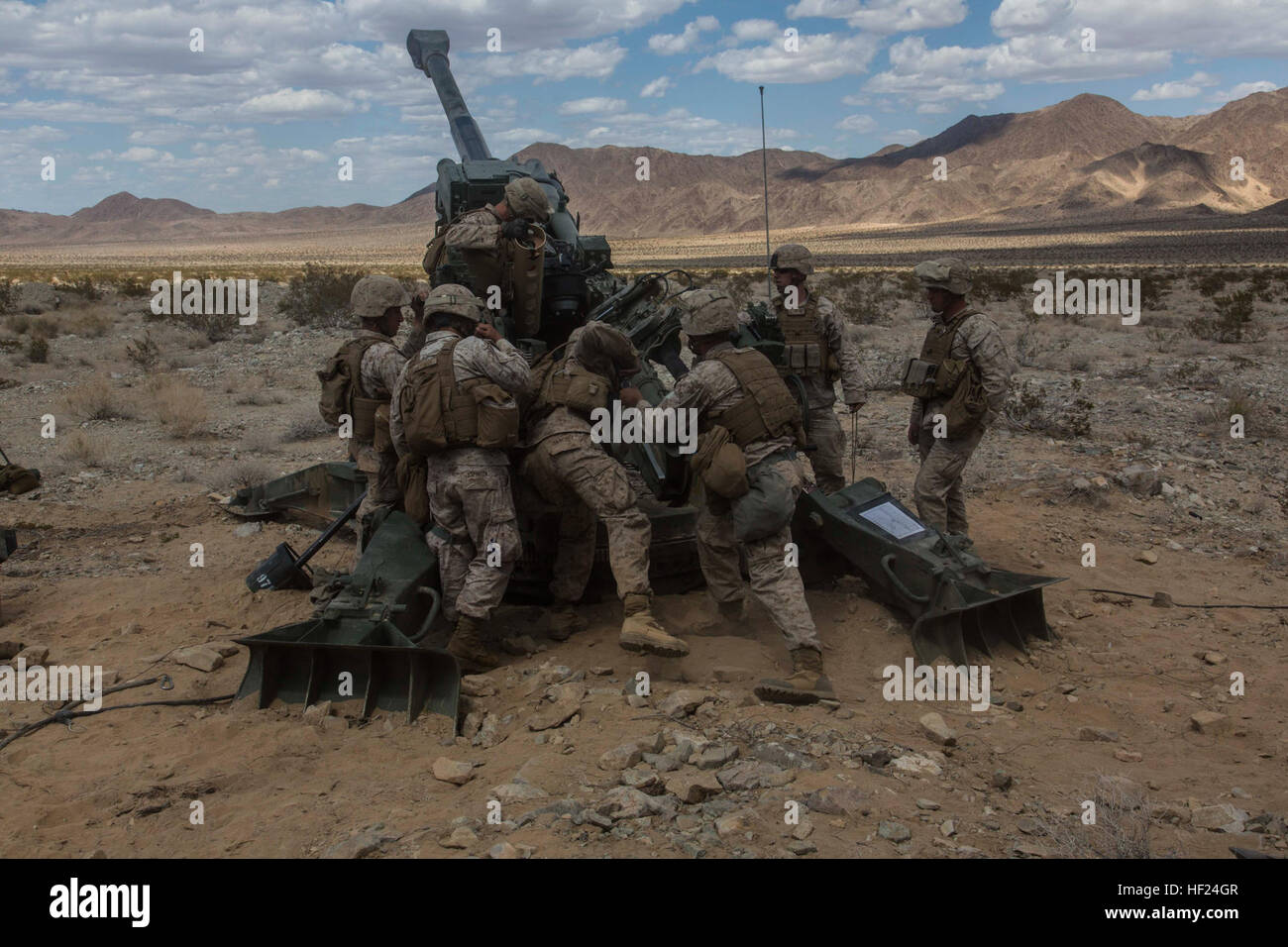 U.S. Marines with India Battery, 1st Battalion, 11th Marine Regiment ...