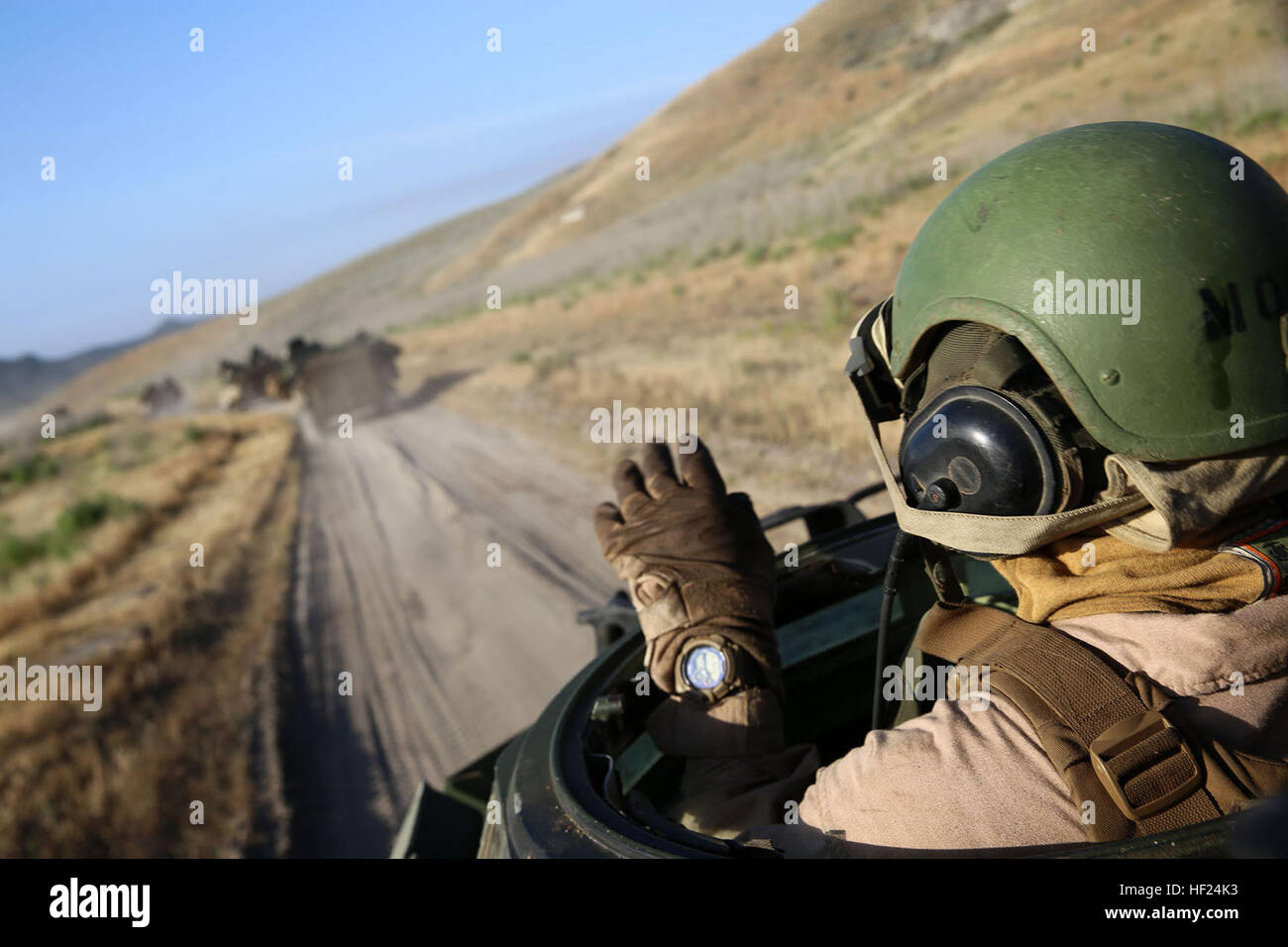 Cpl. Javier Benitez, an amphibious assault vehicle crewman with Echo ...