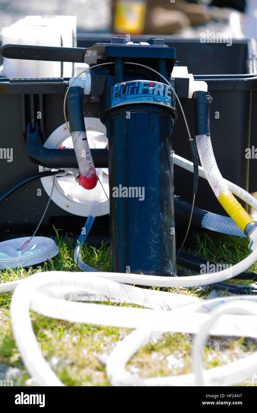 Small unit water purification system hi-res stock photography and ...