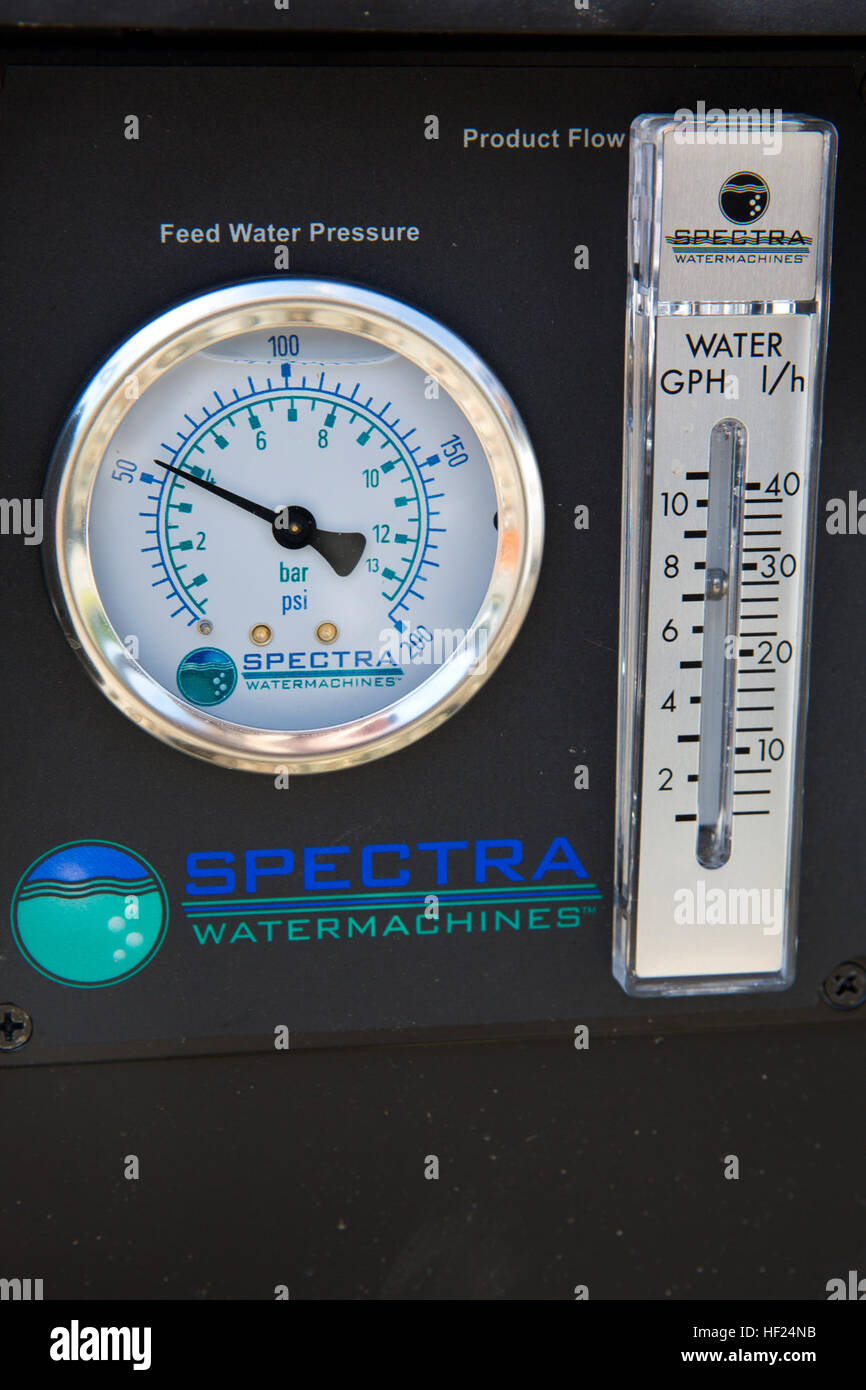 Small unit water purification system hi-res stock photography and ...