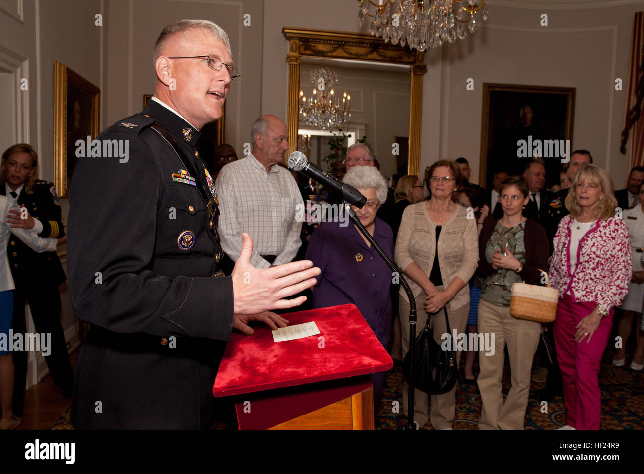 The Commanding Officer Of Marine Barracks Washington High Resolution ...