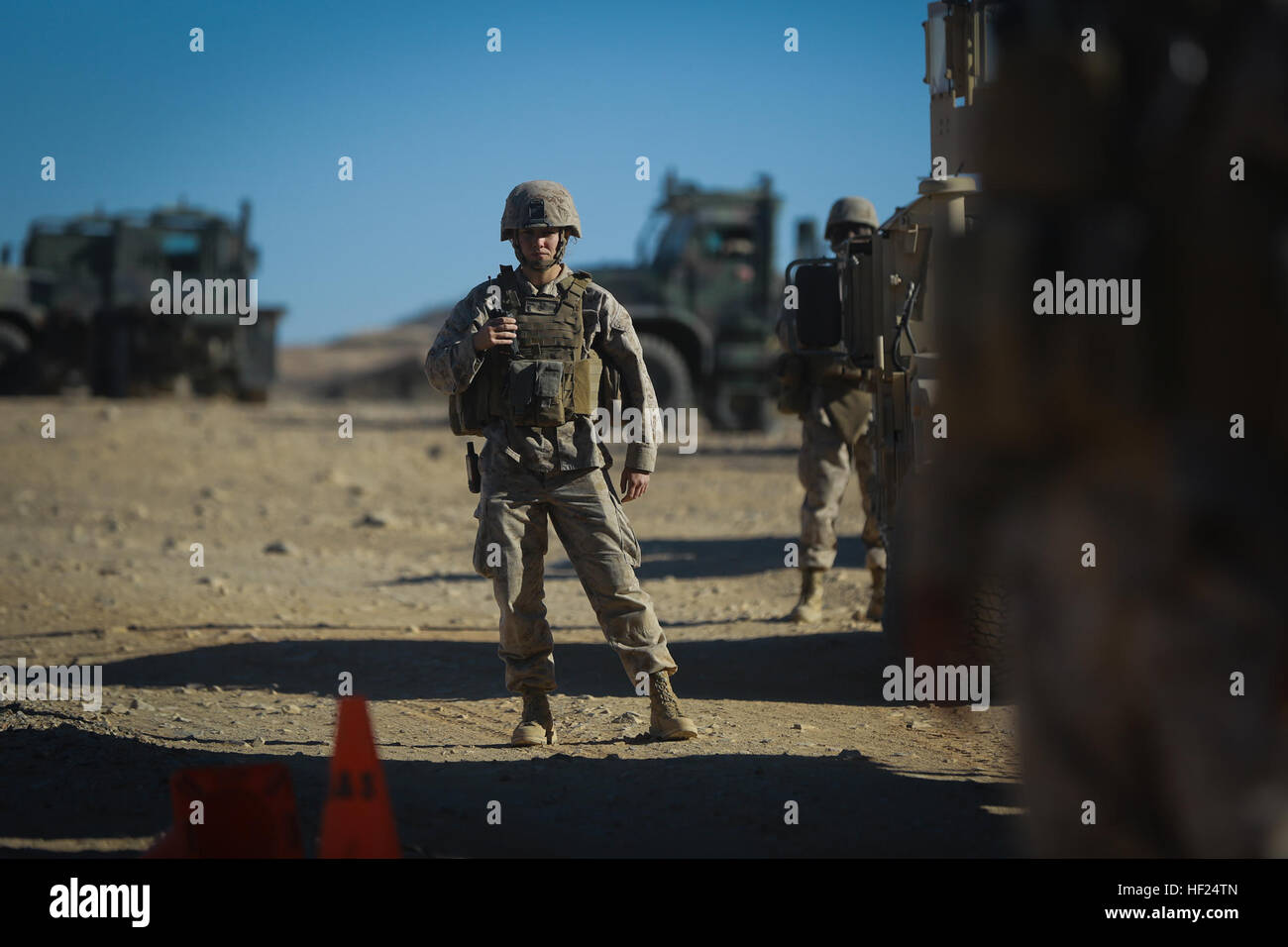 Marine from headquarters battalion hi-res stock photography and images ...