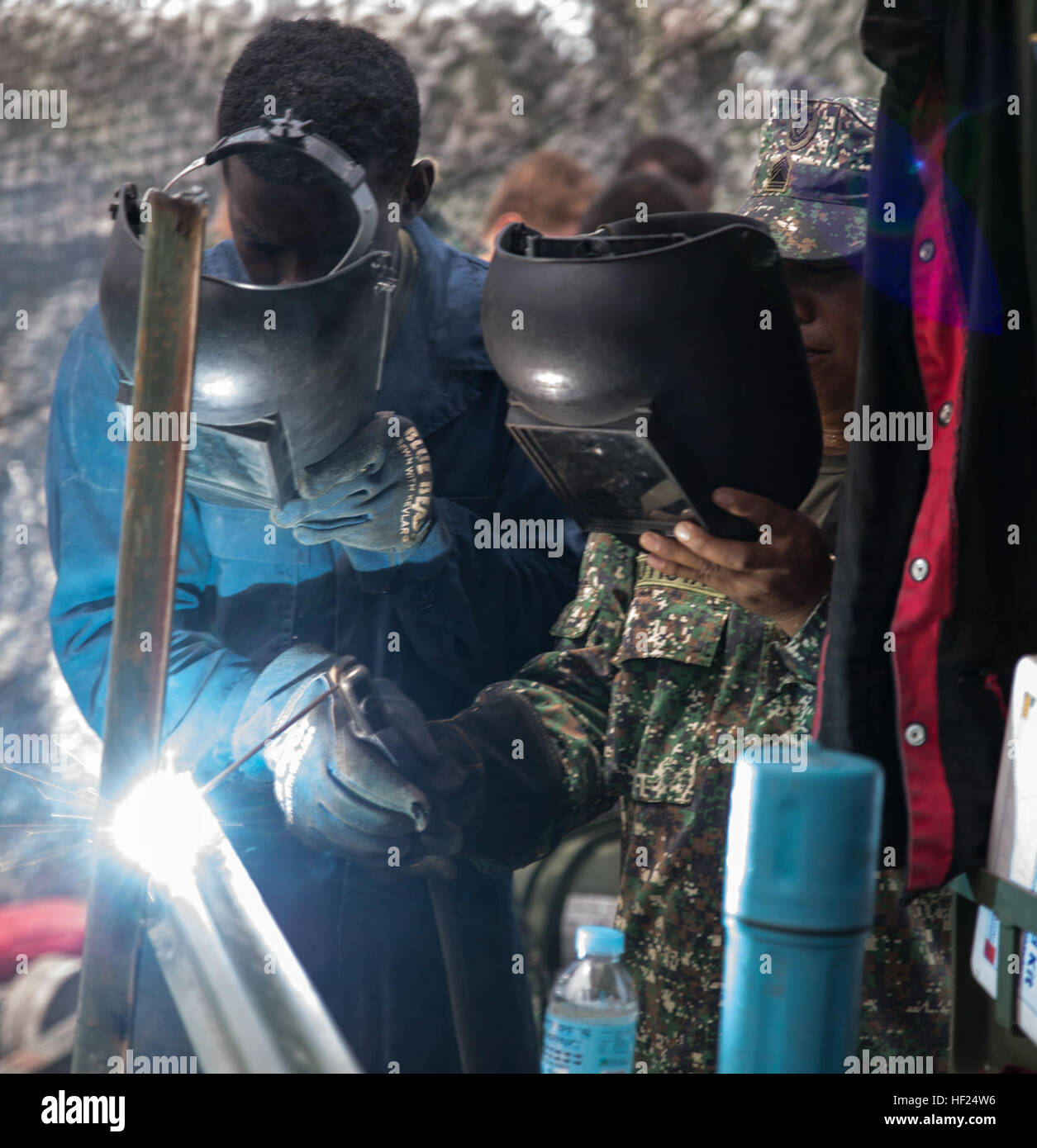 Marine corps tactical welding system hi-res stock photography and ...