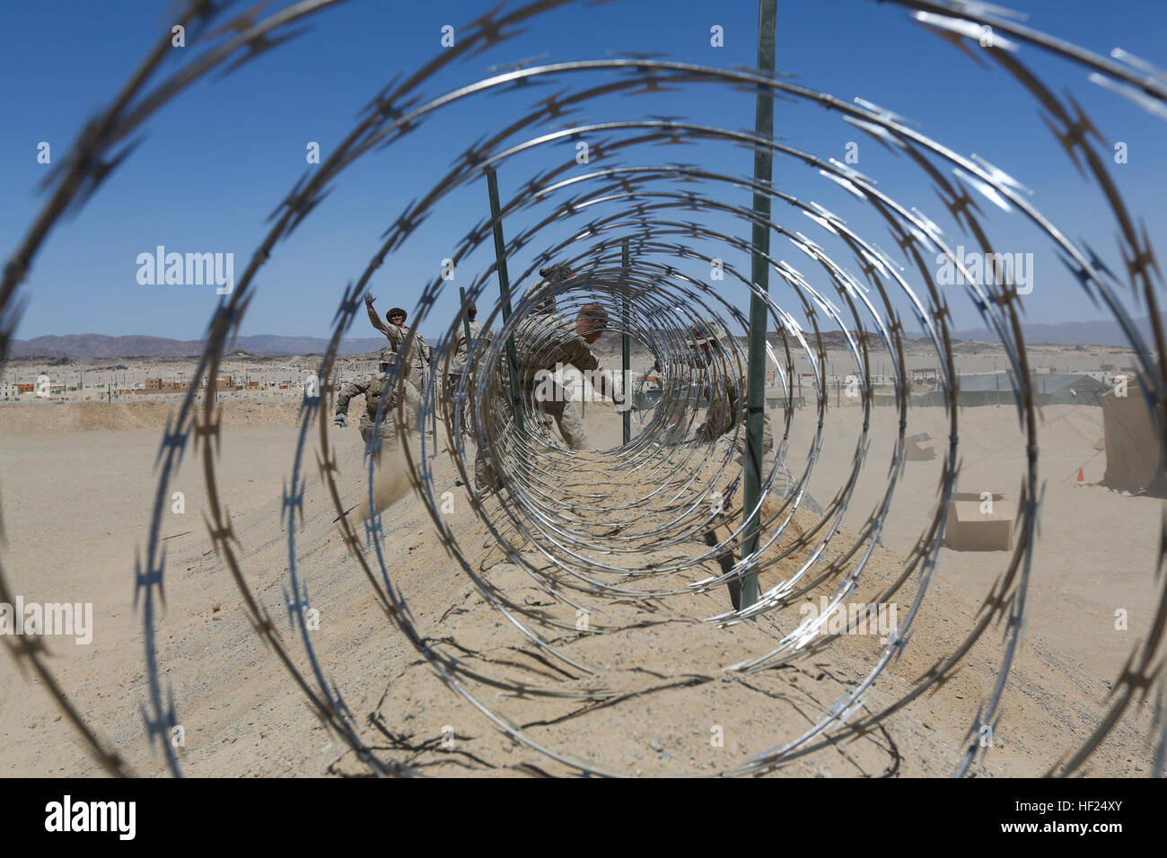 U.S. Marines with 7th Engineer Support Battalion, 1st Marine Logistics ...