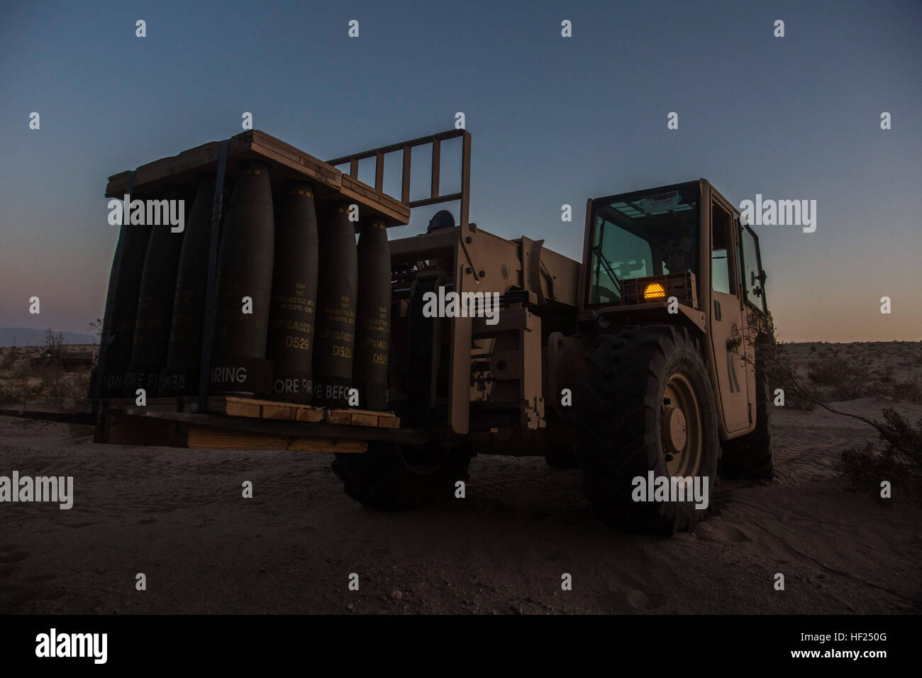 U.S. Marine Corps Lance Cpl. Evan Wolverton with 11th Marine Regiment ...