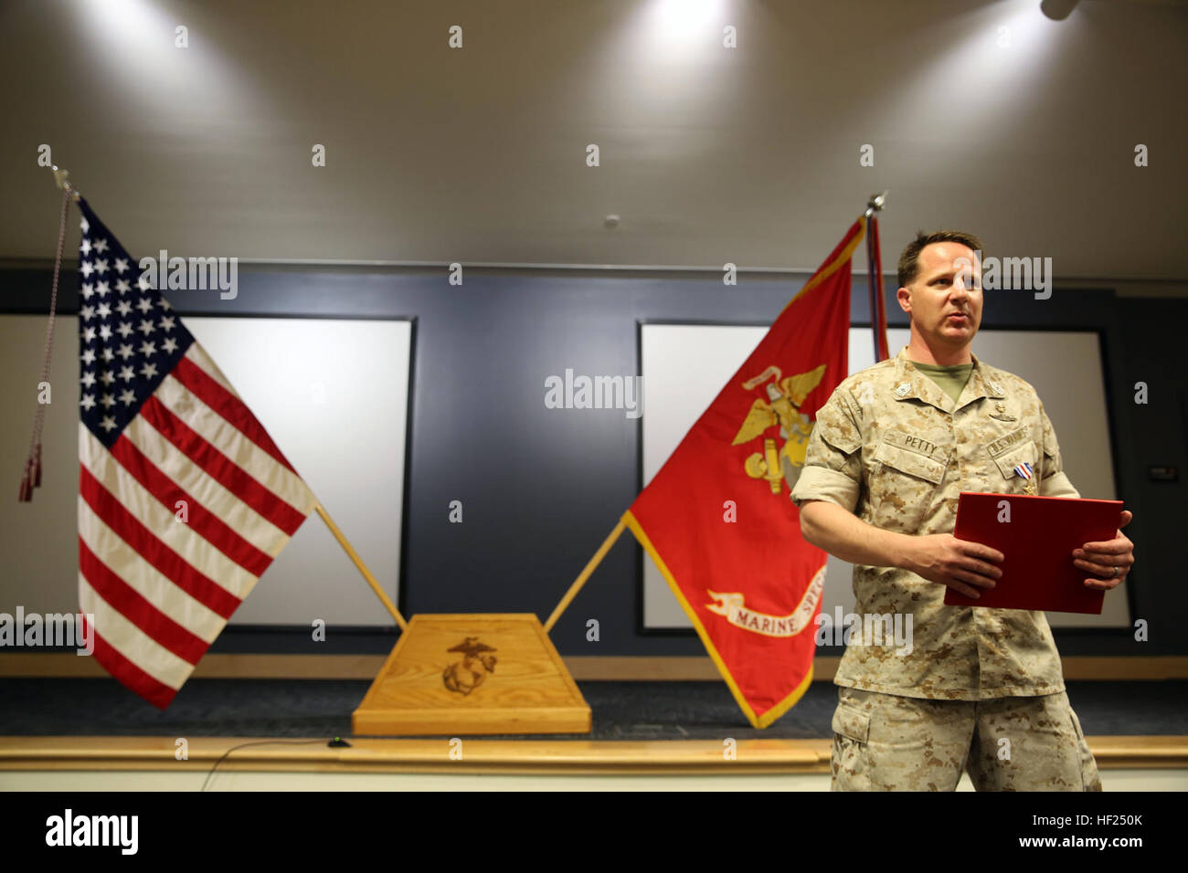 Master Sgt. Donovan Petty, a critical skills operator with 2nd Marine ...