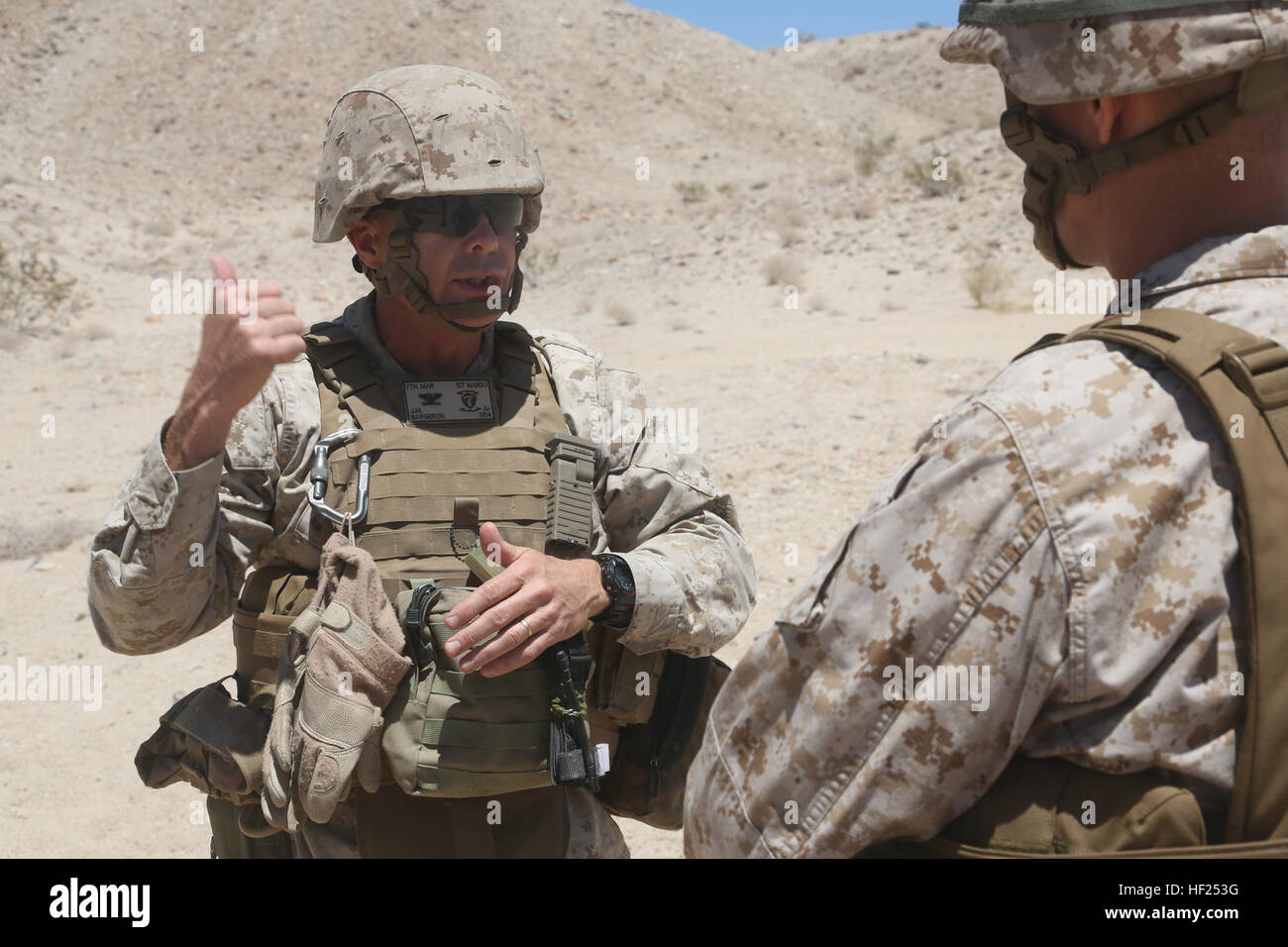 Us marine 1st battalion 7th hi-res stock photography and images - Alamy