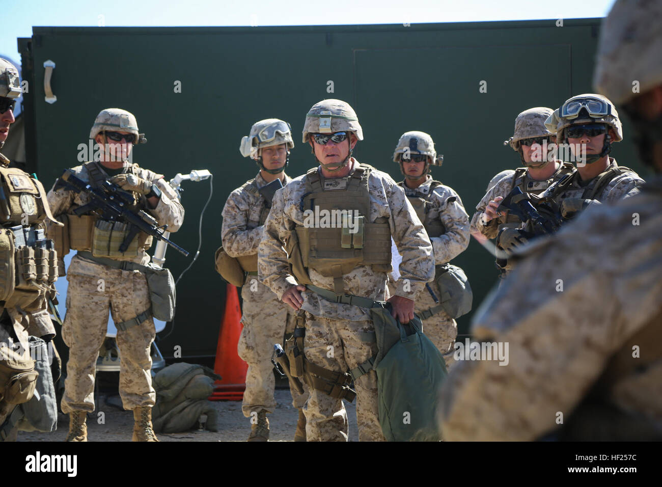 Maj. Gen. Lawrence D. Nicholson, the commanding general of 1st Marine ...