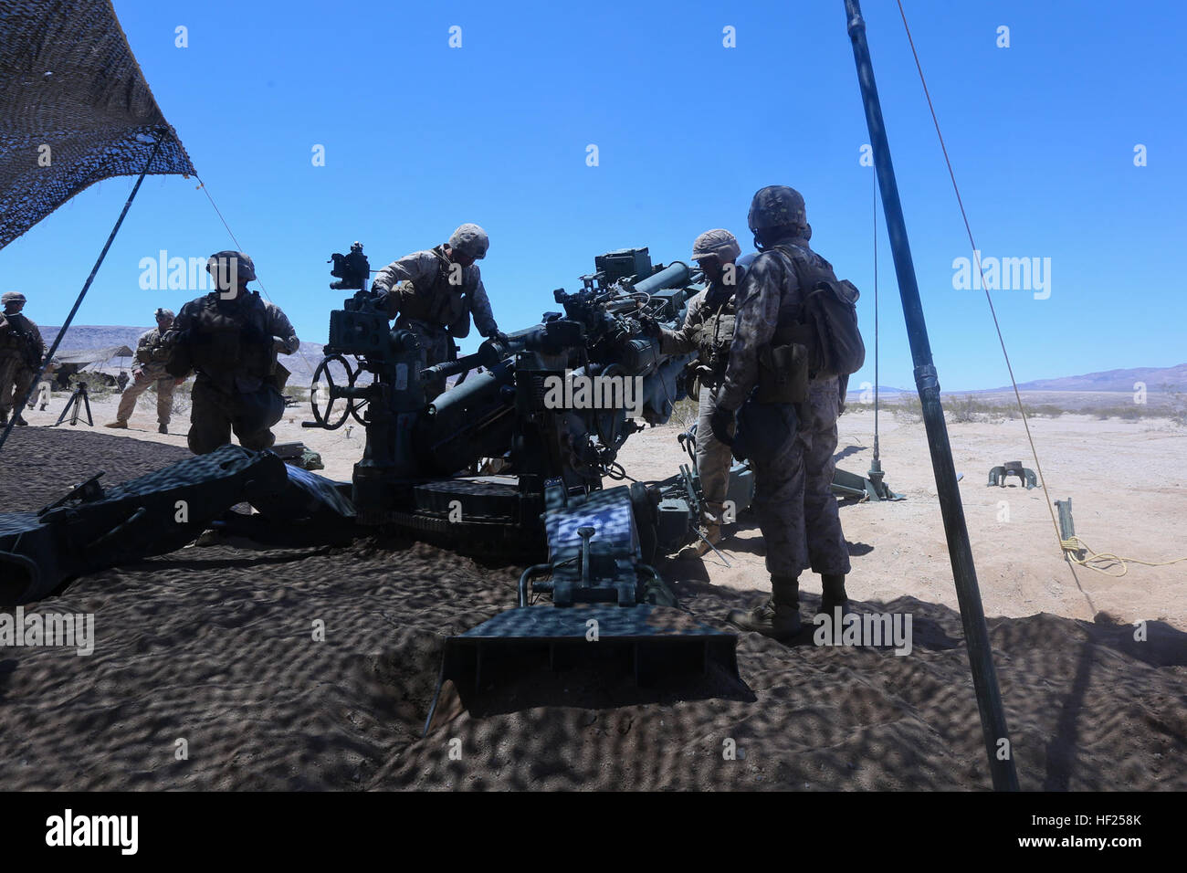 Marines with Lima Battery, 3rd Battalion, 11th Marine Regiment ...
