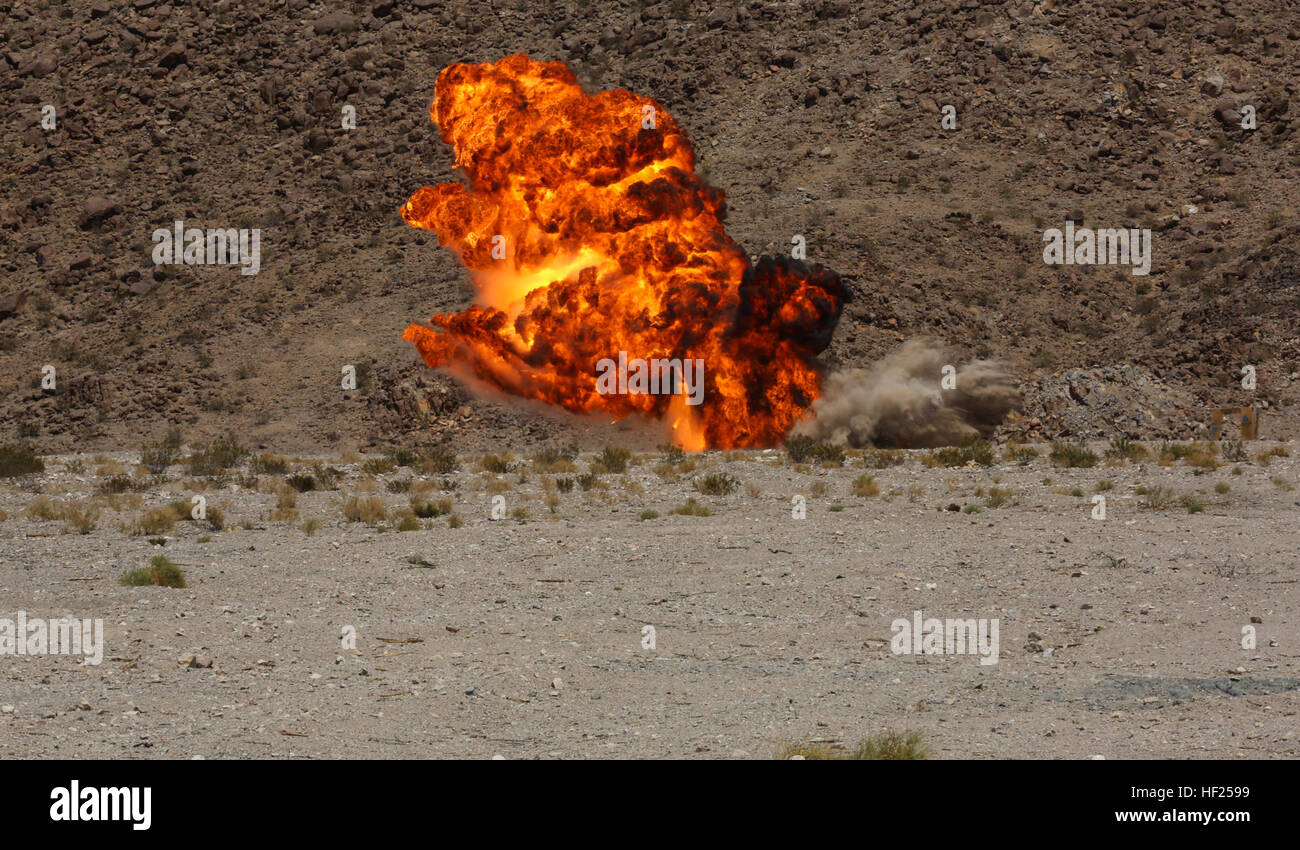 Third Combat Engineer Battalion detonates an Improvised directional ...