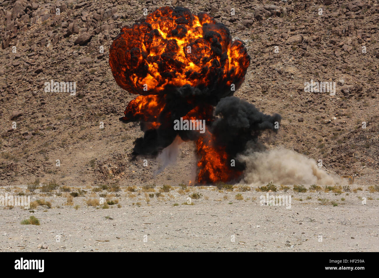 Third Combat Engineer Battalion detonates an Improvised directional ...