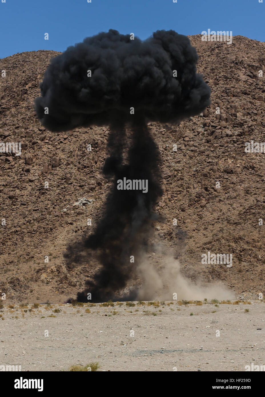 Third Combat Engineer Battalion detonates an Improvised directional ...