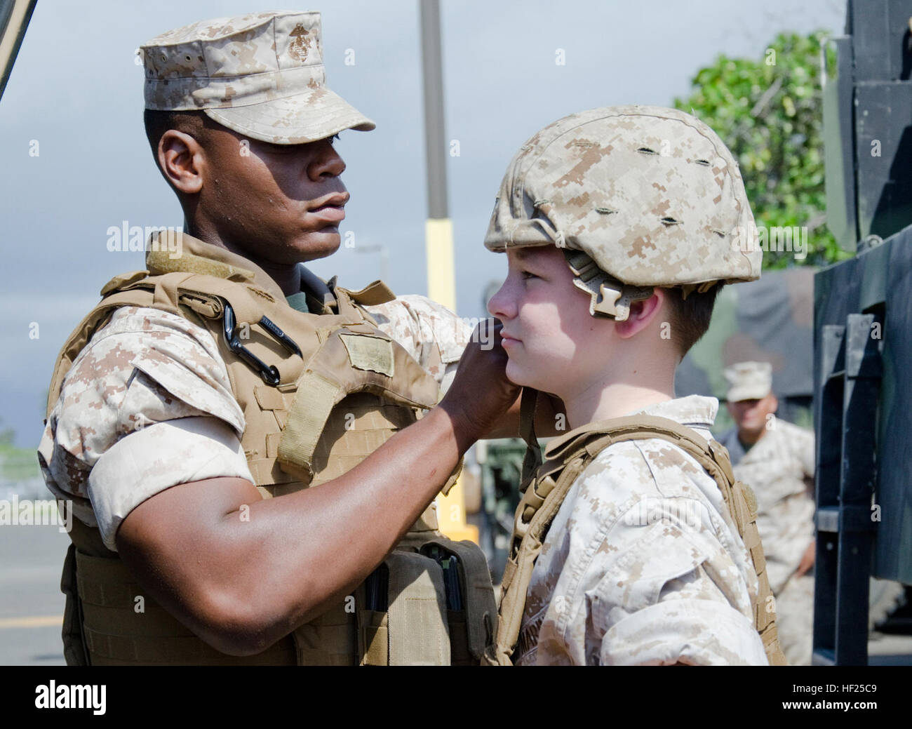 Cpl. Cameron Releford, a training noncommissioned officer, Transport ...