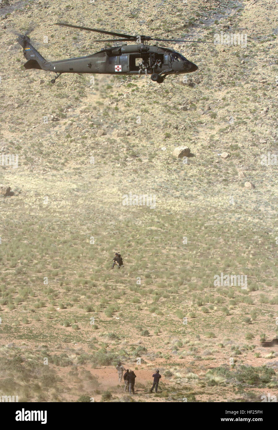 Military personnel conduct a Joint Personnel Recovery exercise ...