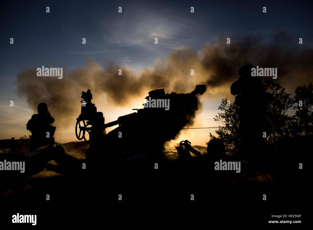 U.S. Marines with Bravo Battery, 1st Battalion, 11th Marine Regiment ...