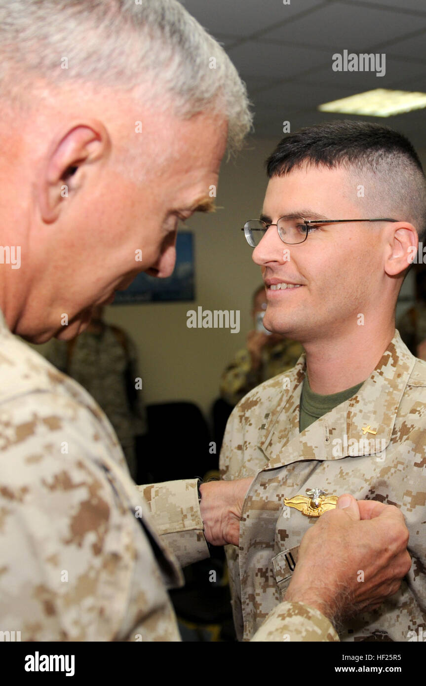 LIFE SUPPORT AREA, Kuwait – Commandant of the Marine Corps Gen. James T ...