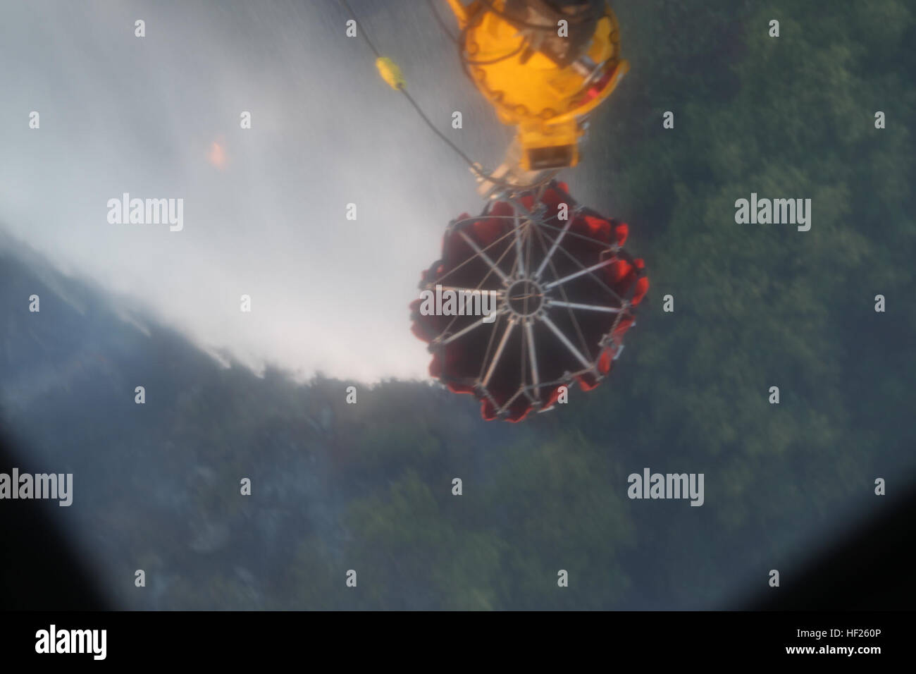A U.S. Marine Corps CH-53E Super Stallion helicopter, with Marine Heavy ...