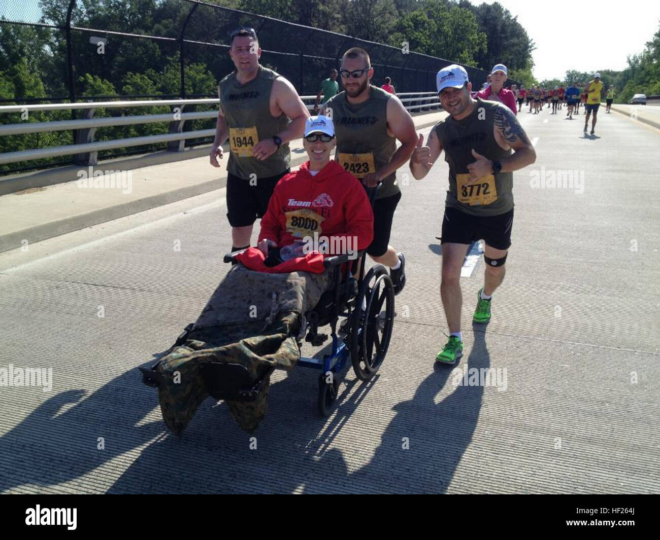 Terminally ill active-duty Marine, Staff Sgt Jack Blevins, completed ...