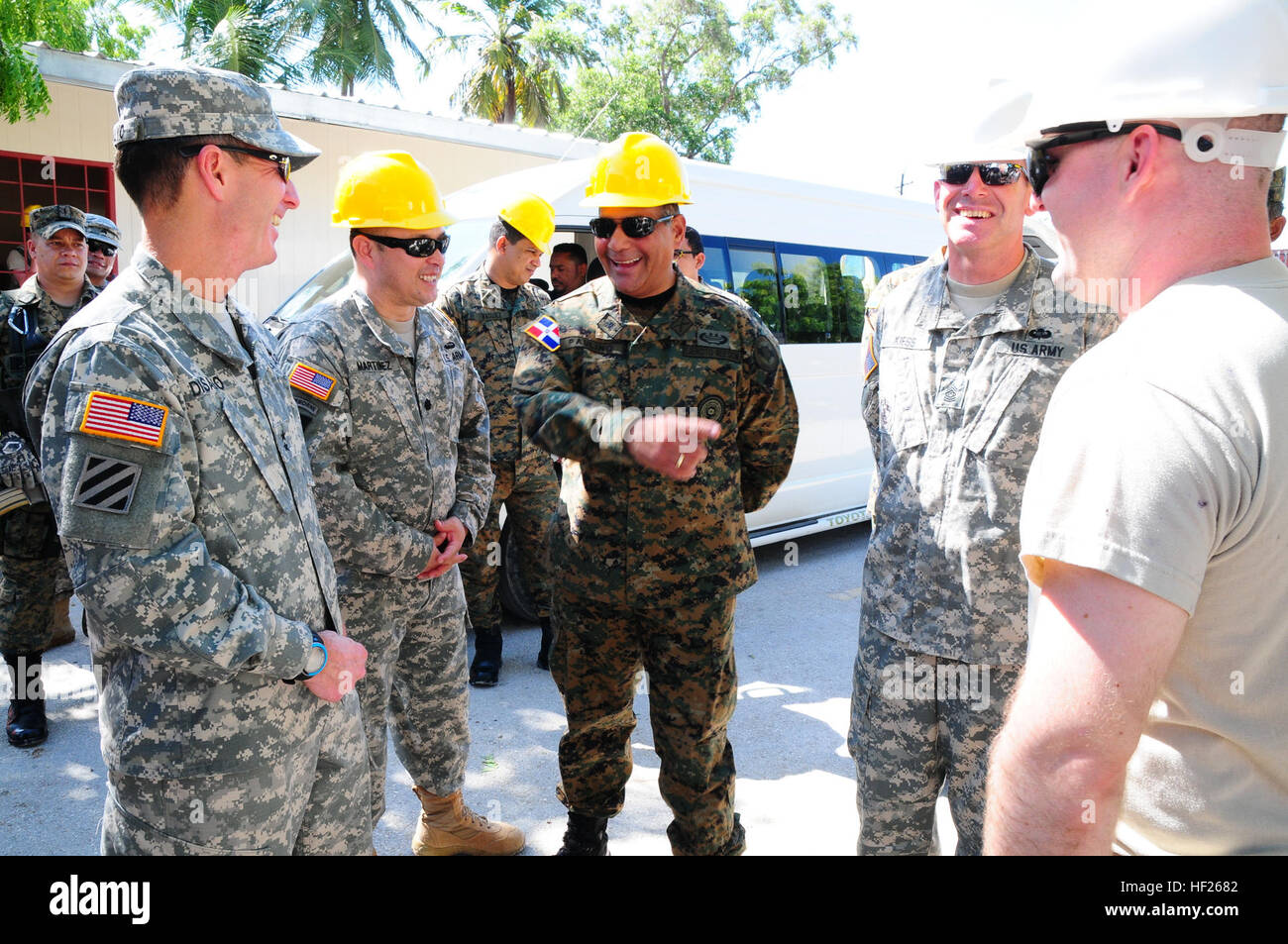 The commanding general of the US Army South, Maj. Gen. Joseph P ...