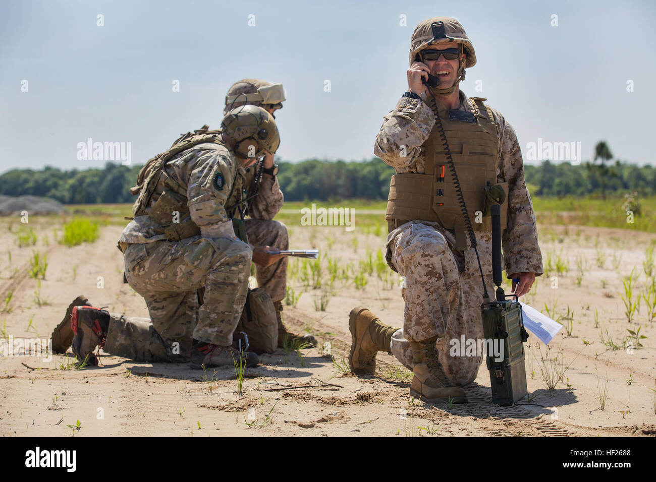 A Marine from the 26th MEU conducted a crisis response training ...