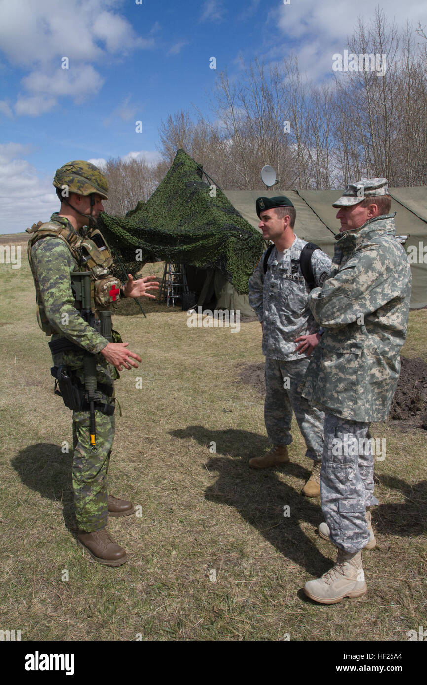 U.S. Army Col. Adam Silvers, director of Army Operations, Colorado Army ...